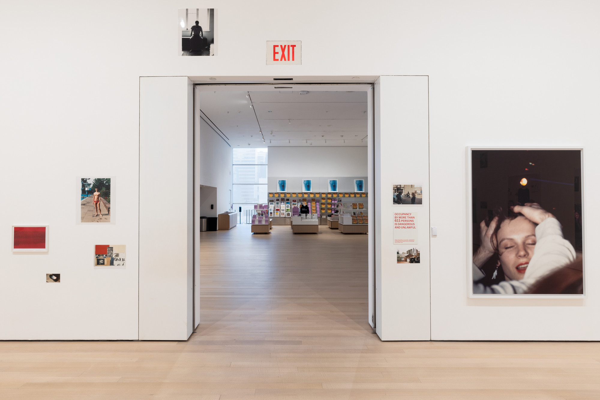 Installation view of the exhibition "Wolfgang Tillmans: To look without ...