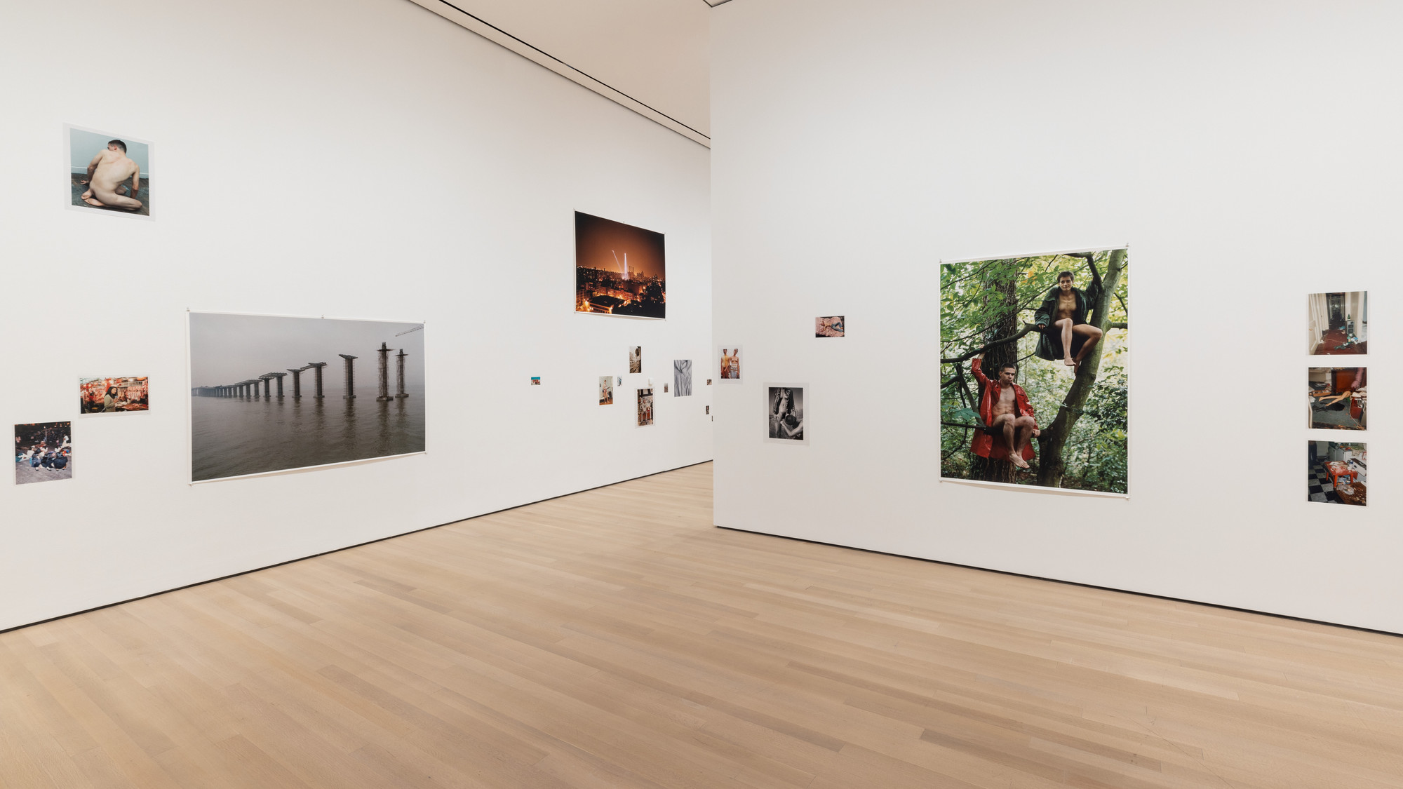 Installation view of the exhibition "Wolfgang Tillmans: To look without ...