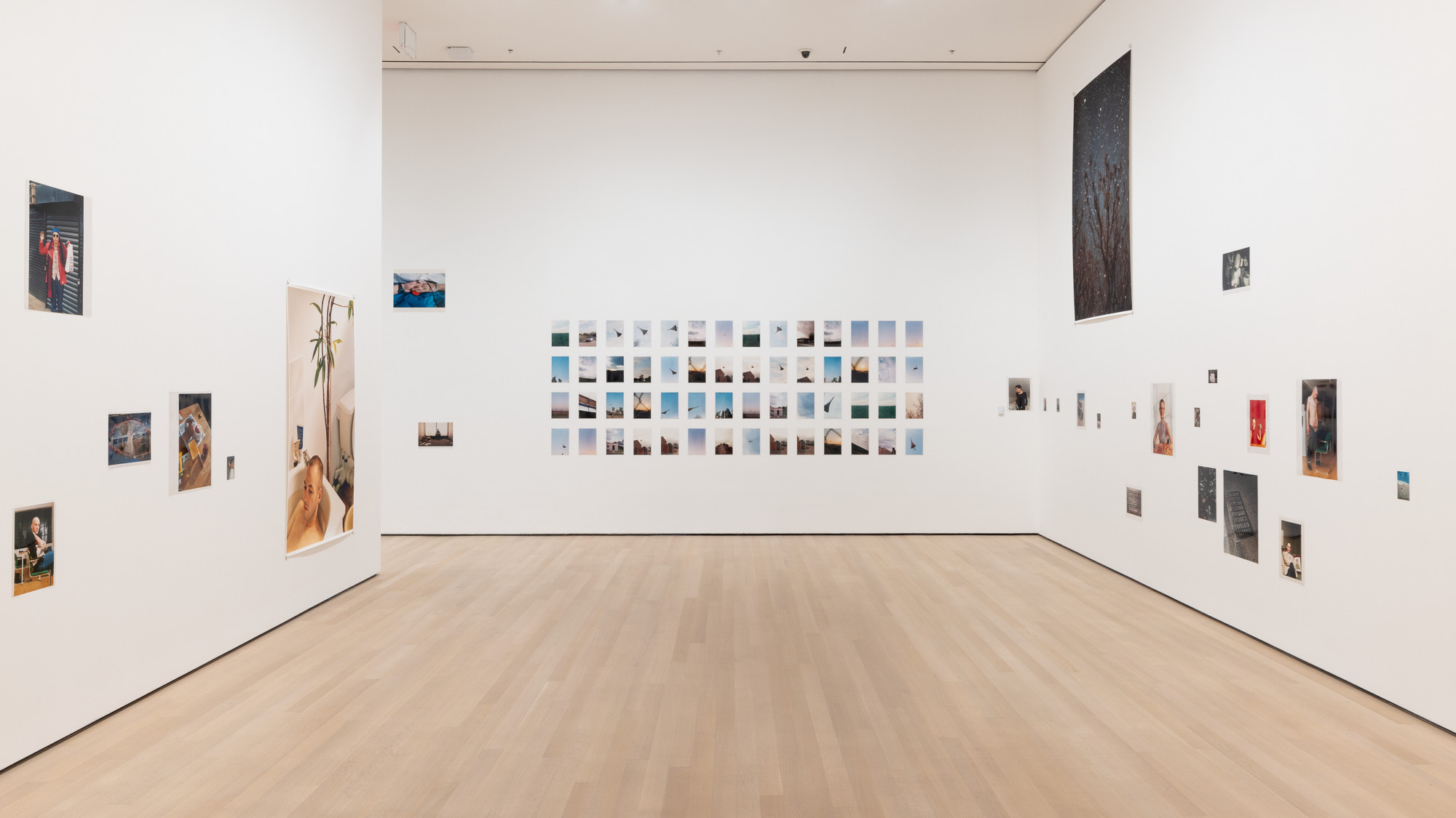 Installation view of the exhibition "Wolfgang Tillmans: To look without ...