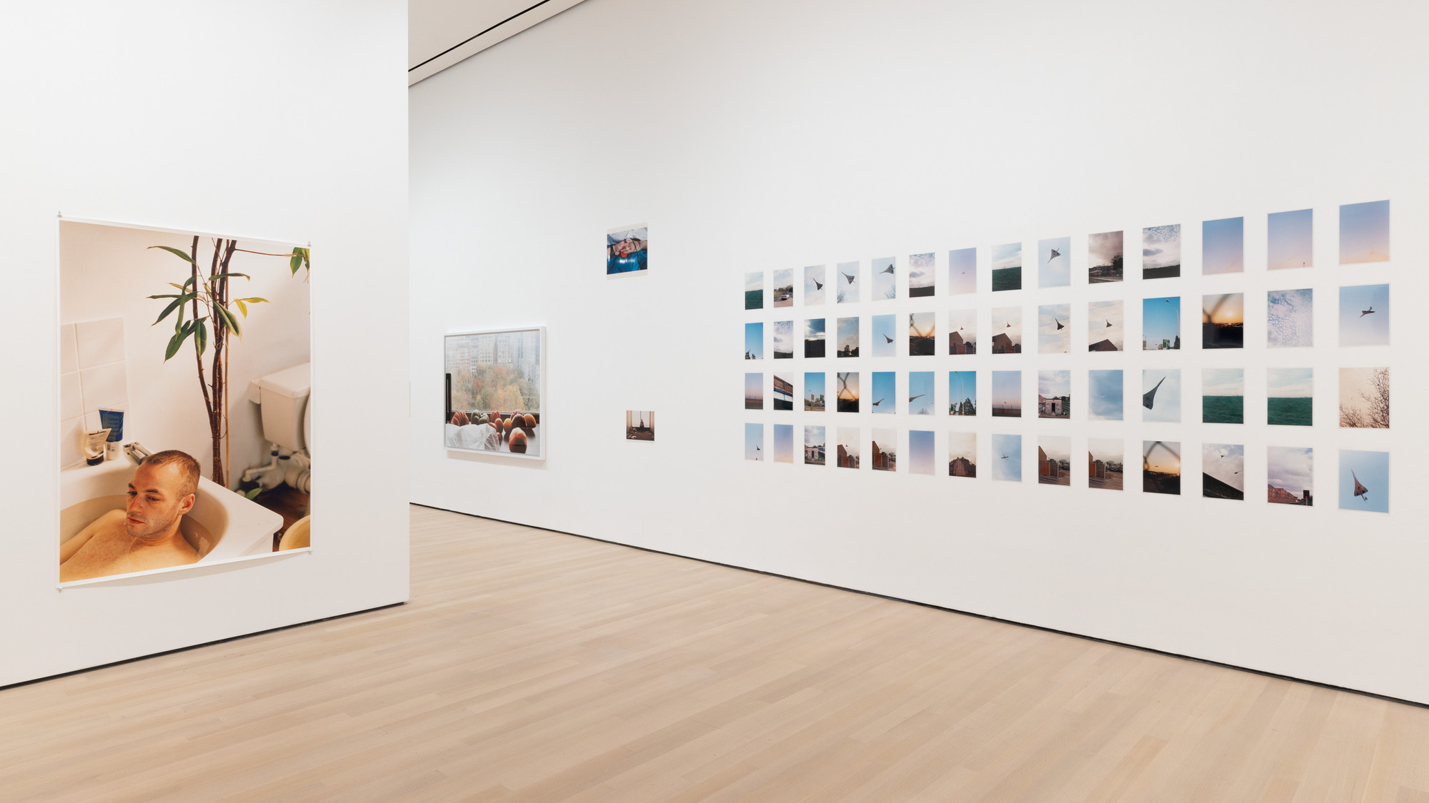 Installation view of the exhibition "Wolfgang Tillmans: To look without ...