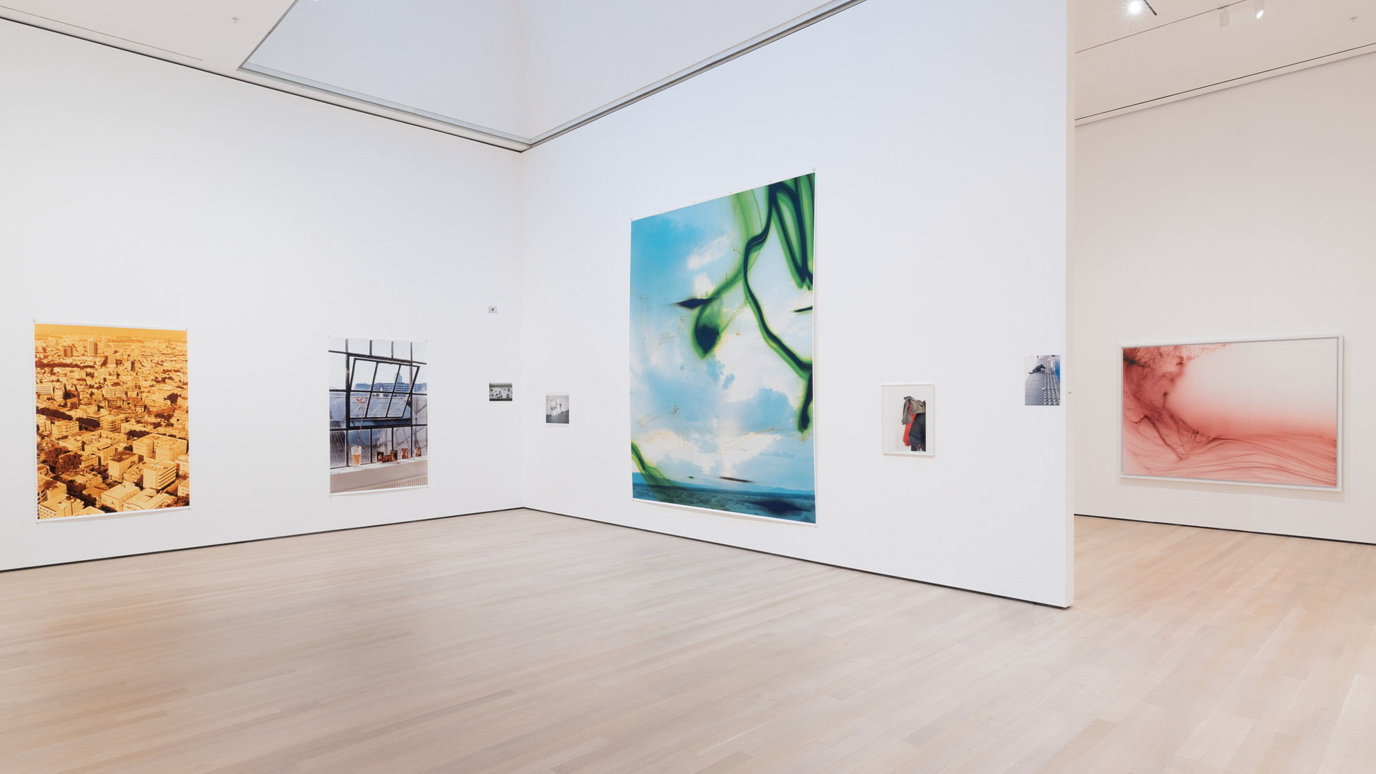 Installation view of the exhibition "Wolfgang Tillmans: To look without ...