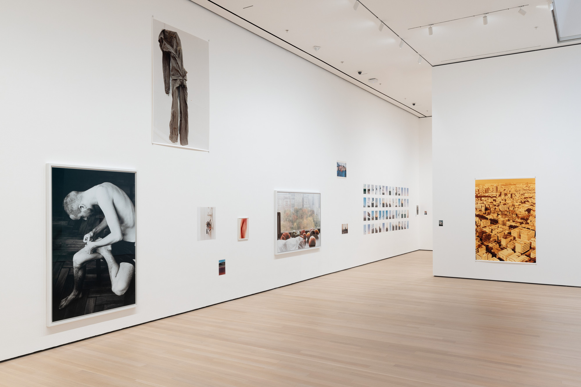 Installation view of the exhibition "Wolfgang Tillmans: To look without ...