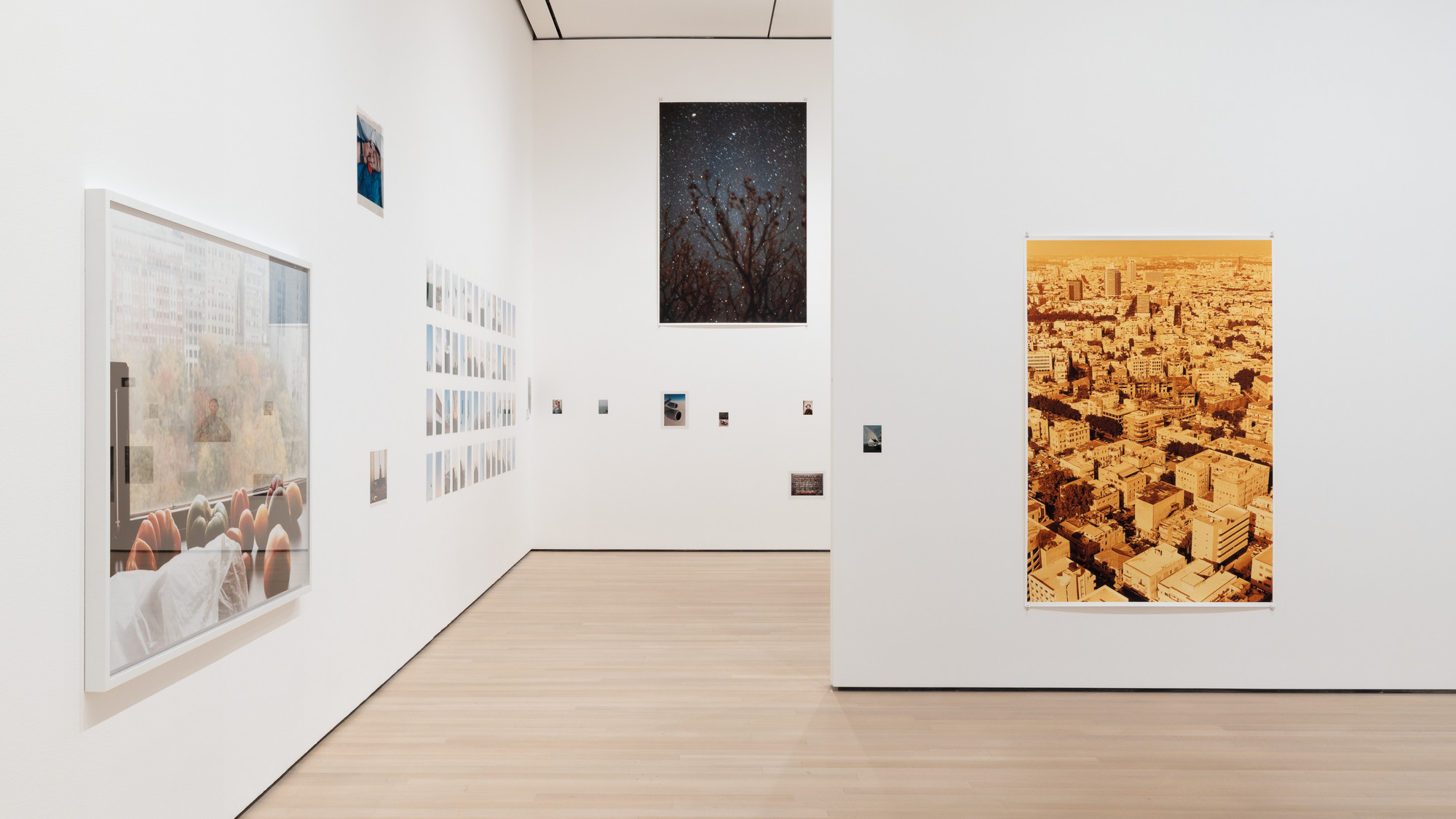 Installation view of the exhibition "Wolfgang Tillmans: To look without ...