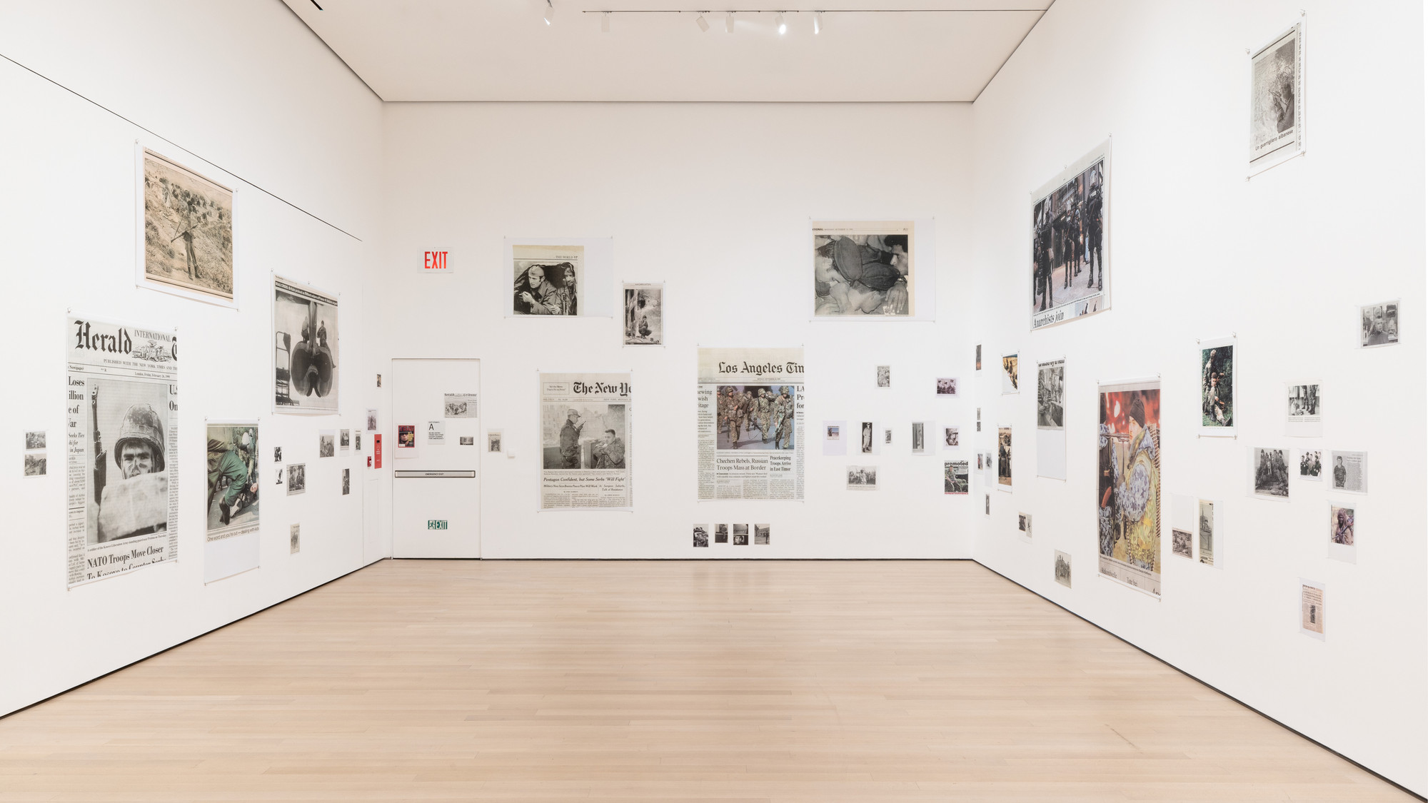 Installation view of the exhibition "Wolfgang Tillmans: To look without fear" | MoMA