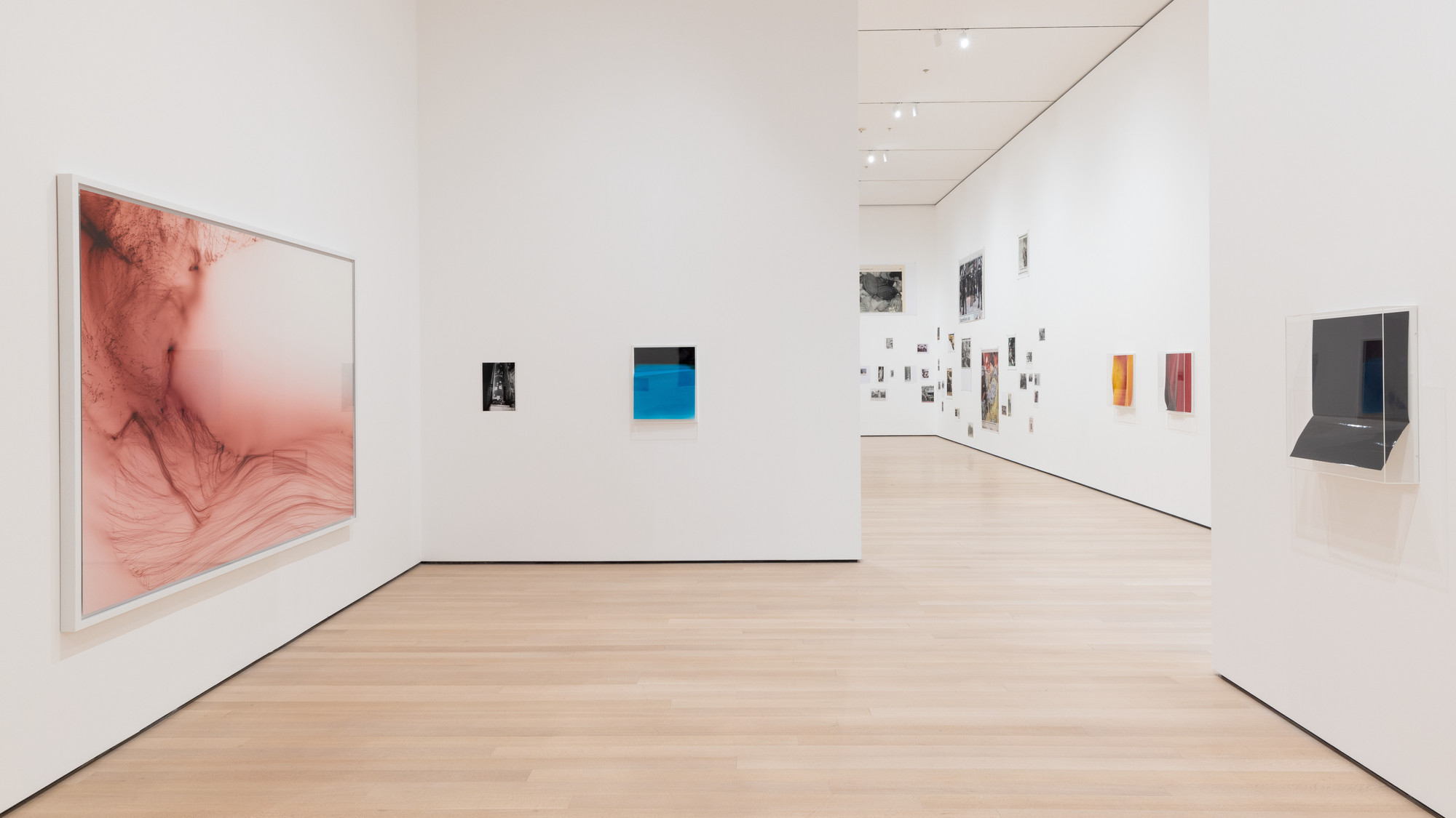 Installation view of the exhibition "Wolfgang Tillmans: To look without ...