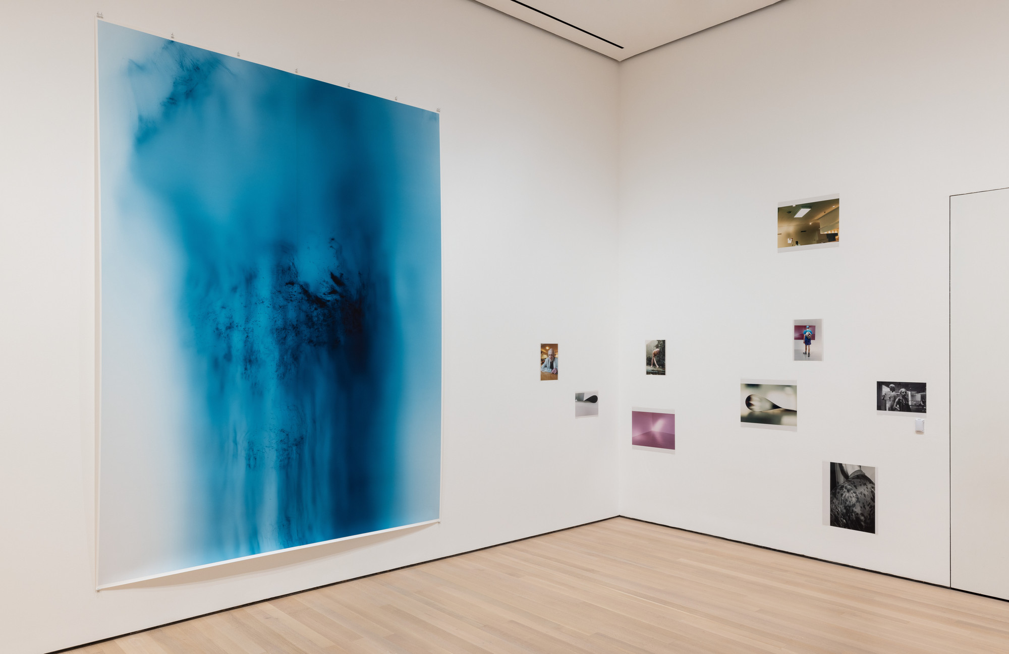 Installation view of the exhibition "Wolfgang Tillmans: To look without ...