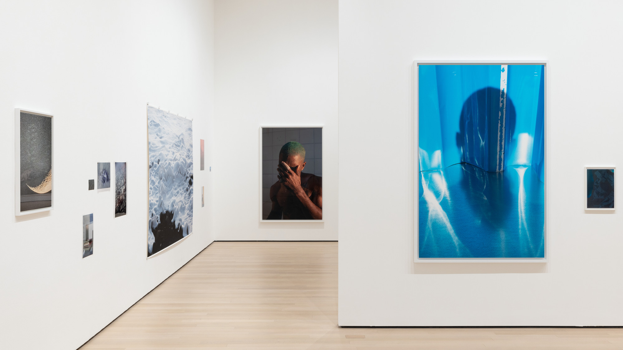 Installation view of the exhibition "Wolfgang Tillmans: To look without ...