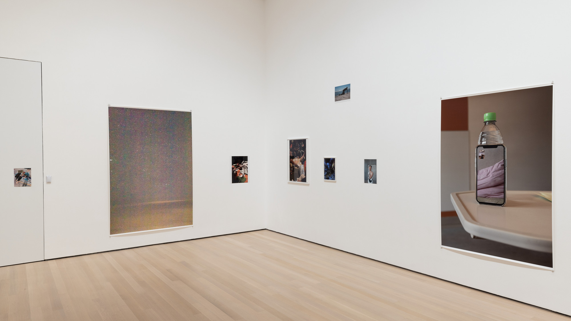Installation view of the exhibition "Wolfgang Tillmans: To look without ...