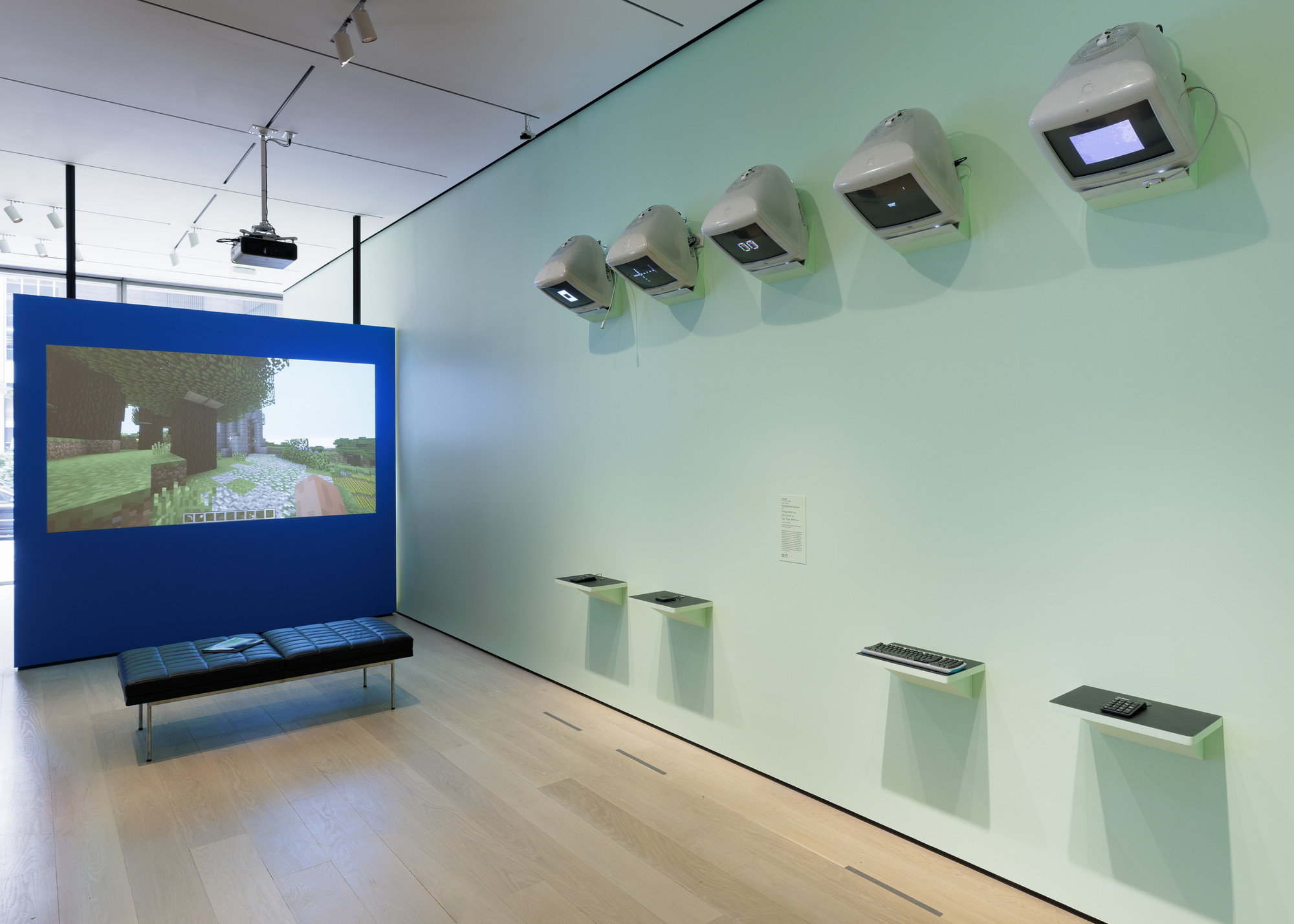 Installation view of the exhibition "Never Alone: Video Games and Other ...