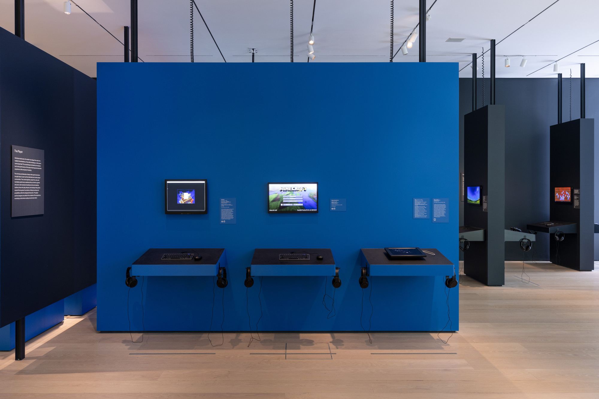 Installation view of the exhibition "Never Alone: Video Games and Other ...
