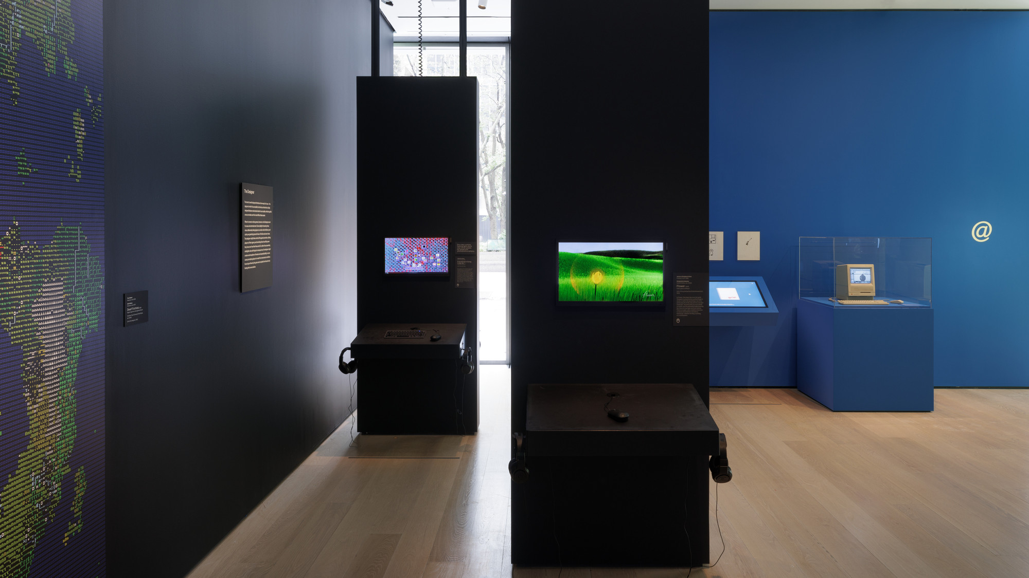 Installation view of the exhibition "Never Alone: Video Games and Other ...