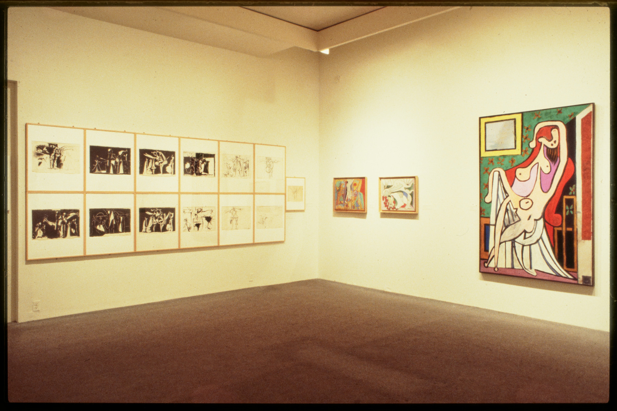 Installation view of the exhibition "Pablo Picasso: A Retrospective" | MoMA
