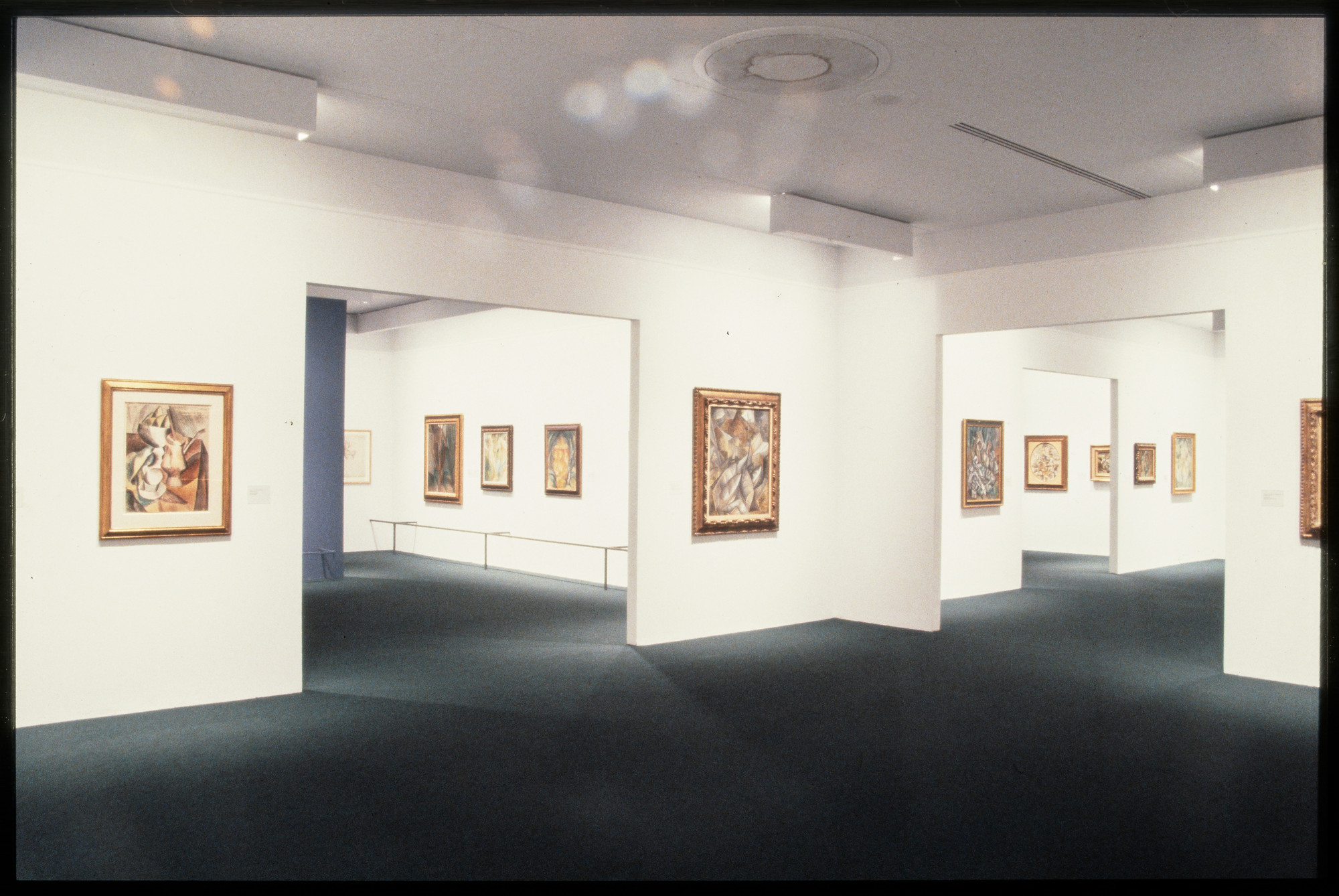 Installation view of the exhibition "Picasso and Braque: Pioneering ...
