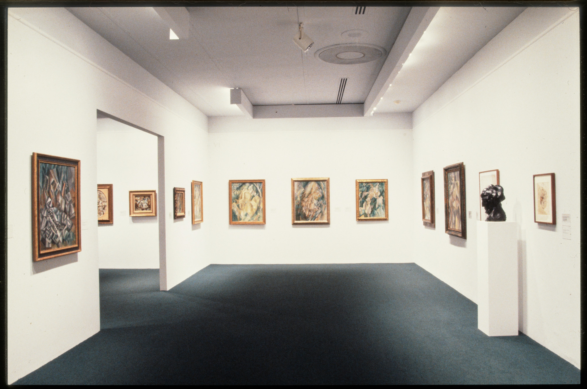 Installation view of the exhibition "Picasso and Braque: Pioneering ...