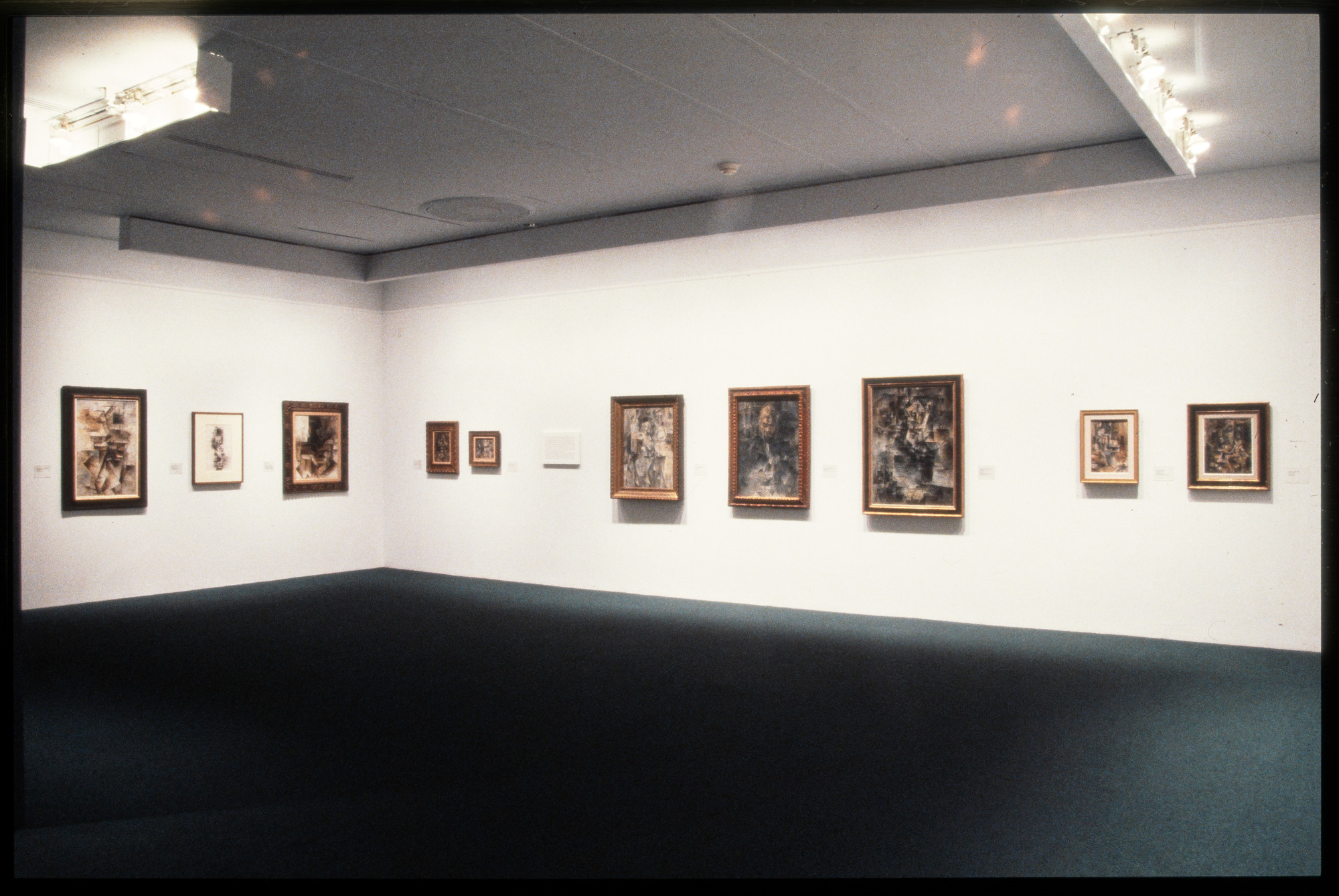 Installation view of the exhibition "Picasso and Braque: Pioneering ...