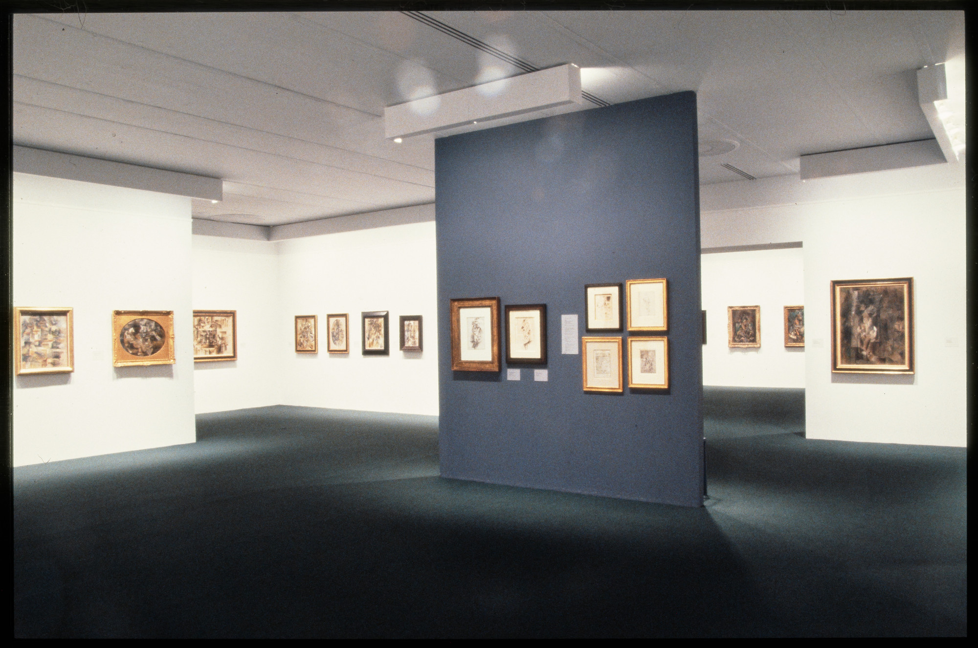 Installation view of the exhibition "Picasso and Braque: Pioneering ...