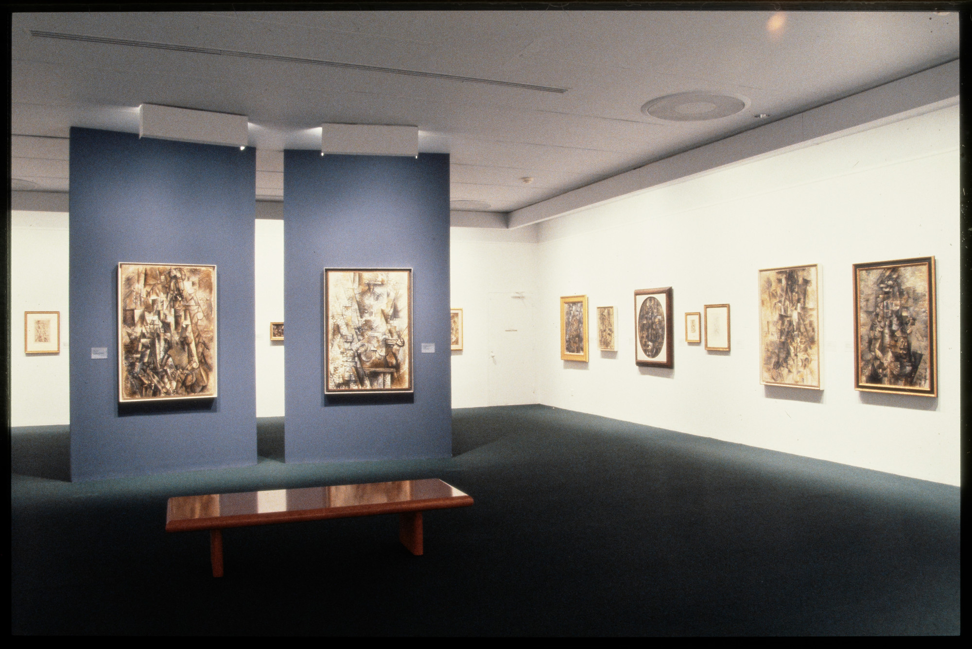 Installation view of the exhibition "Picasso and Braque: Pioneering ...