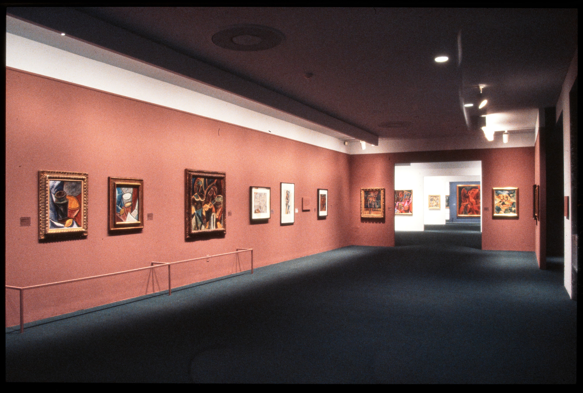 Installation view of the exhibition "Picasso and Braque: Pioneering ...