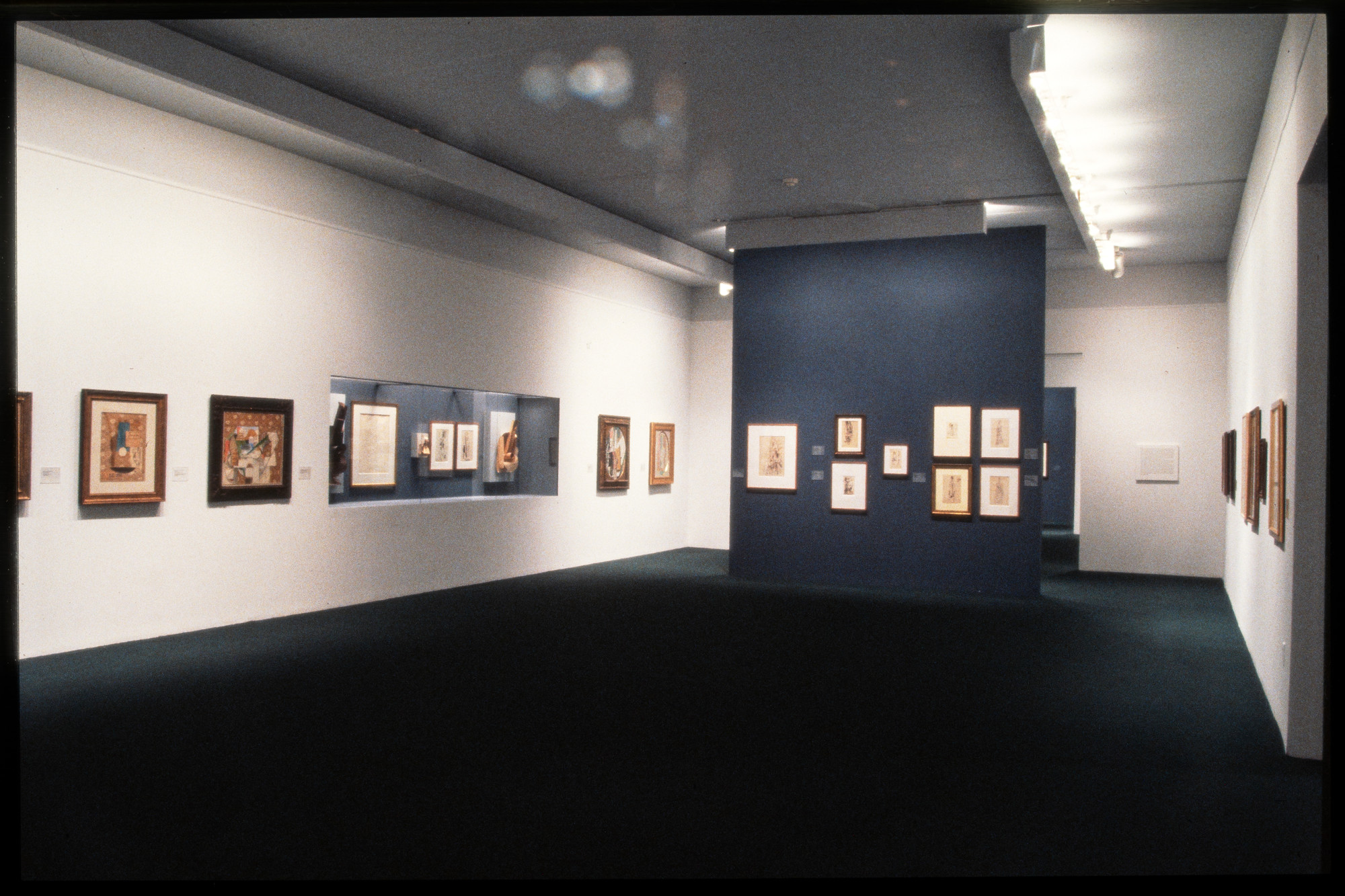 Installation view of the exhibition "Picasso and Braque: Pioneering ...
