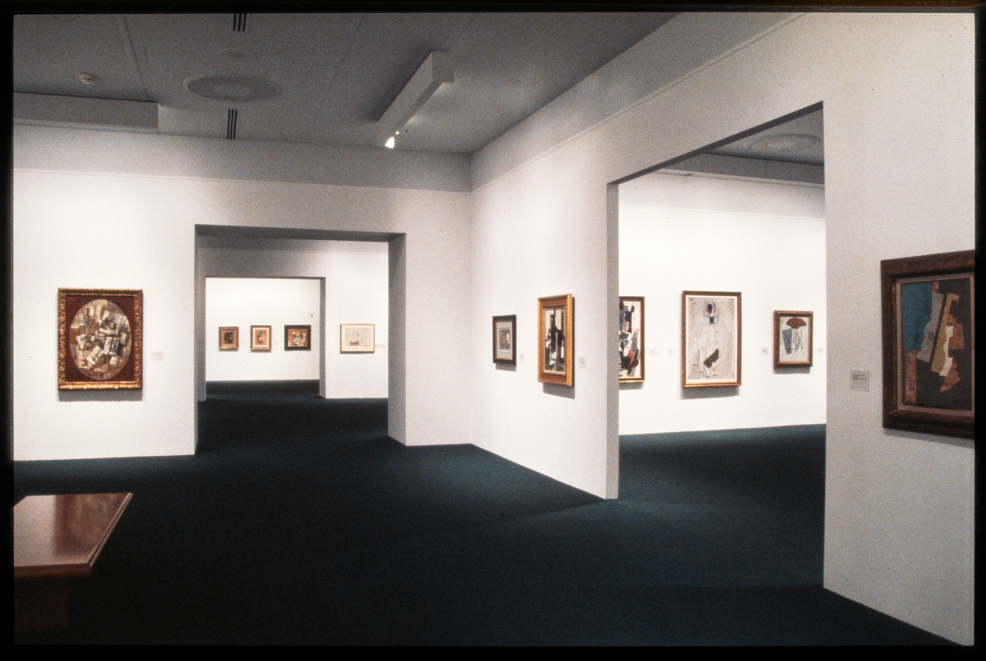 Installation view of the exhibition "Picasso and Braque: Pioneering ...