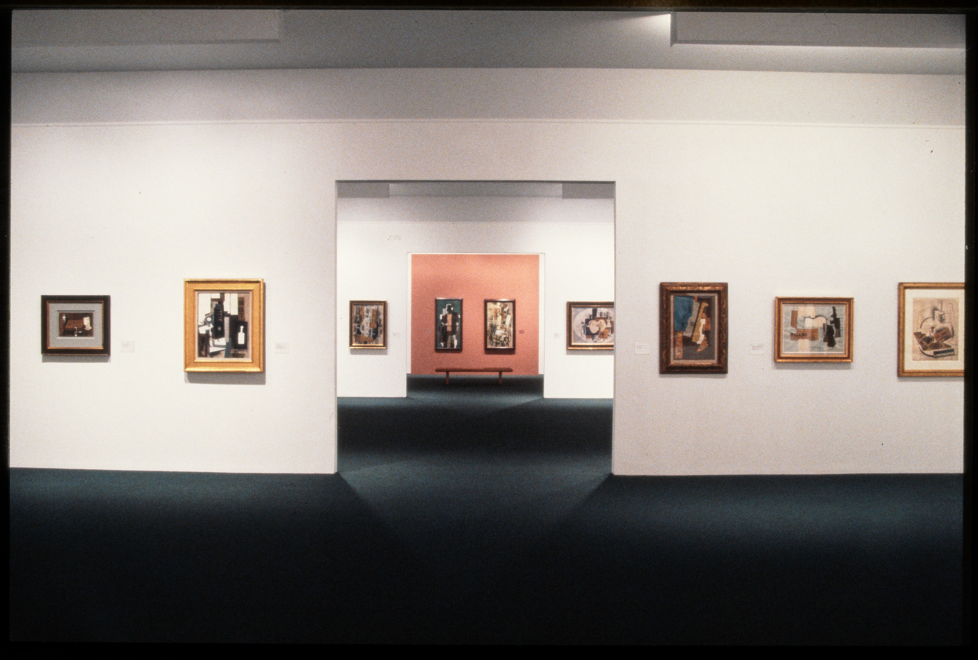 Installation view of the exhibition "Picasso and Braque: Pioneering ...