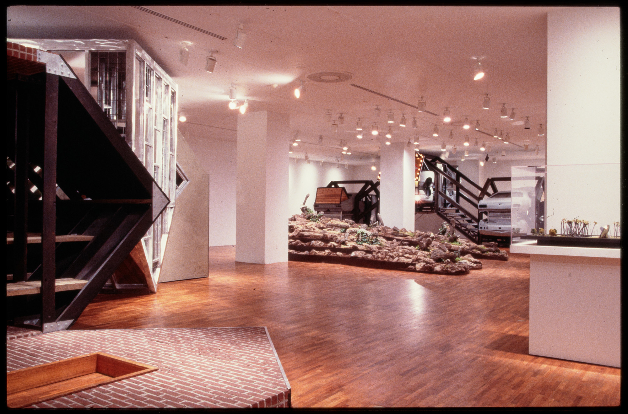 Installation view of the exhibition "Vito Acconci" | MoMA