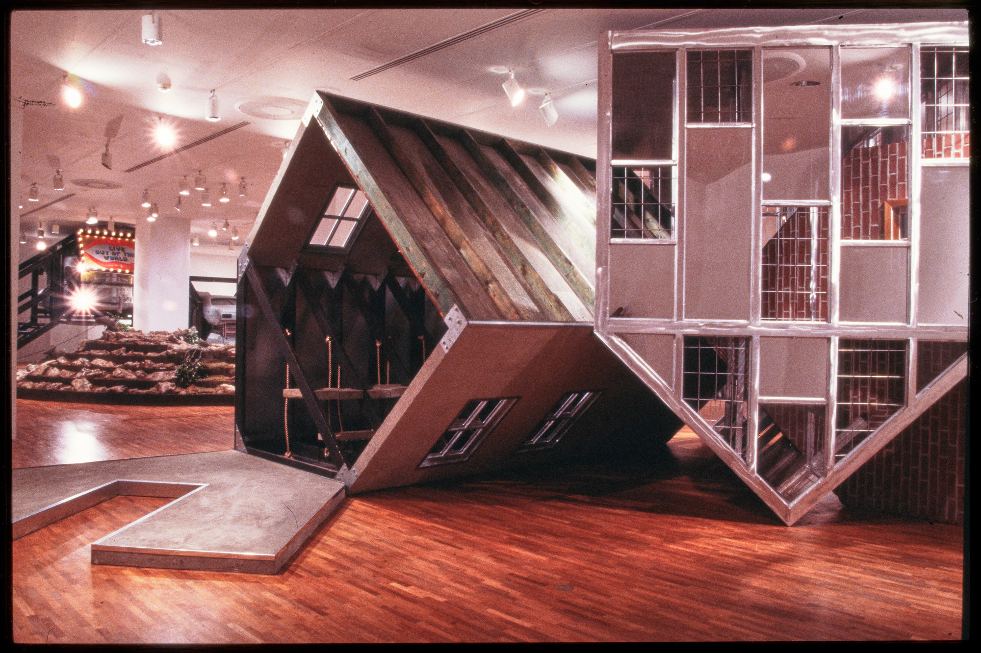 Installation view of the exhibition "Vito Acconci" | MoMA