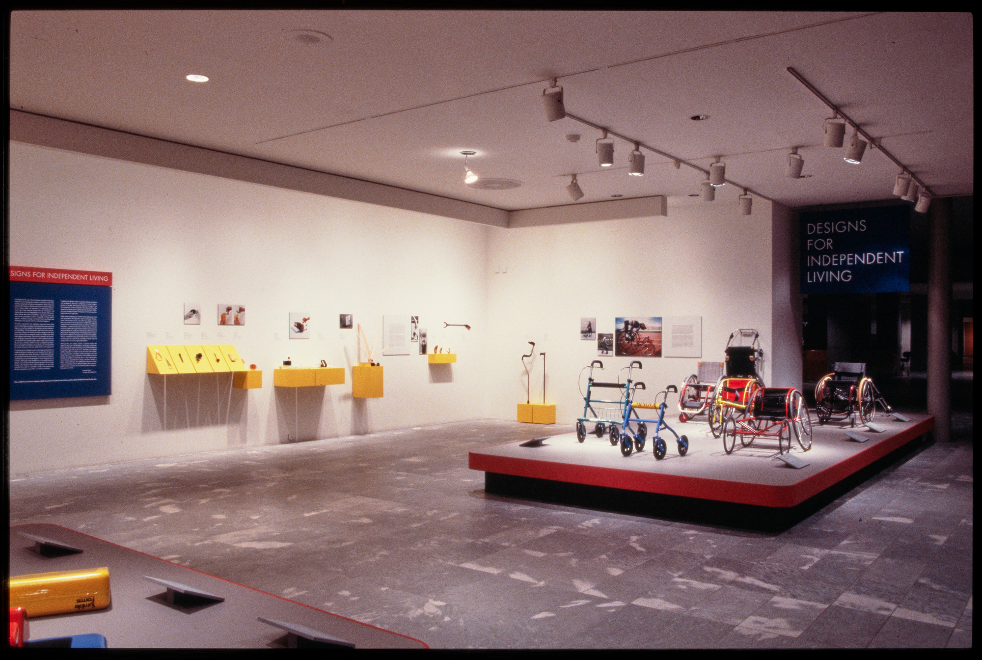 Installation view of the exhibition "Designs for Independent Living" | MoMA