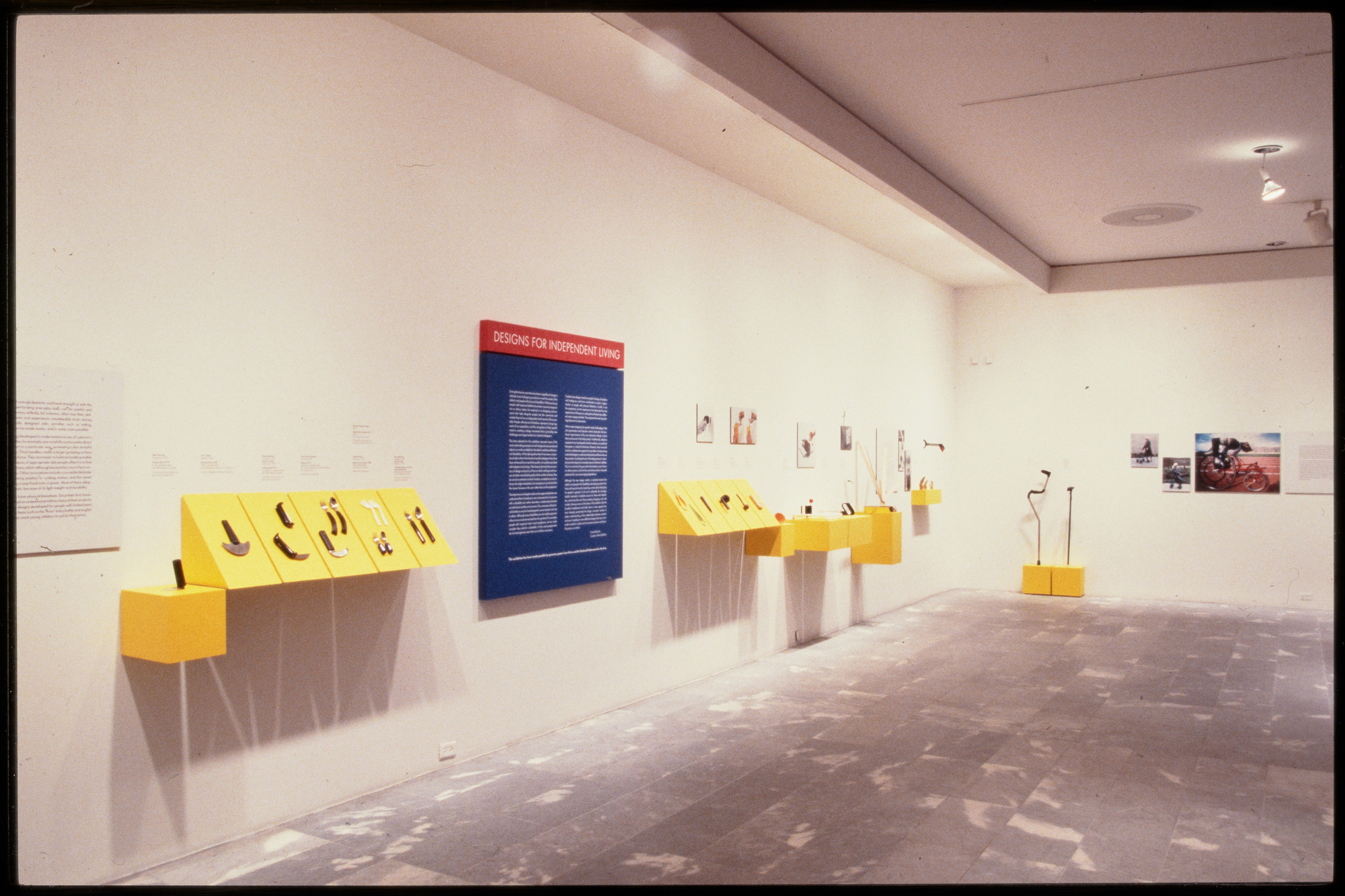 Installation view of the exhibition "Designs for Independent Living" | MoMA