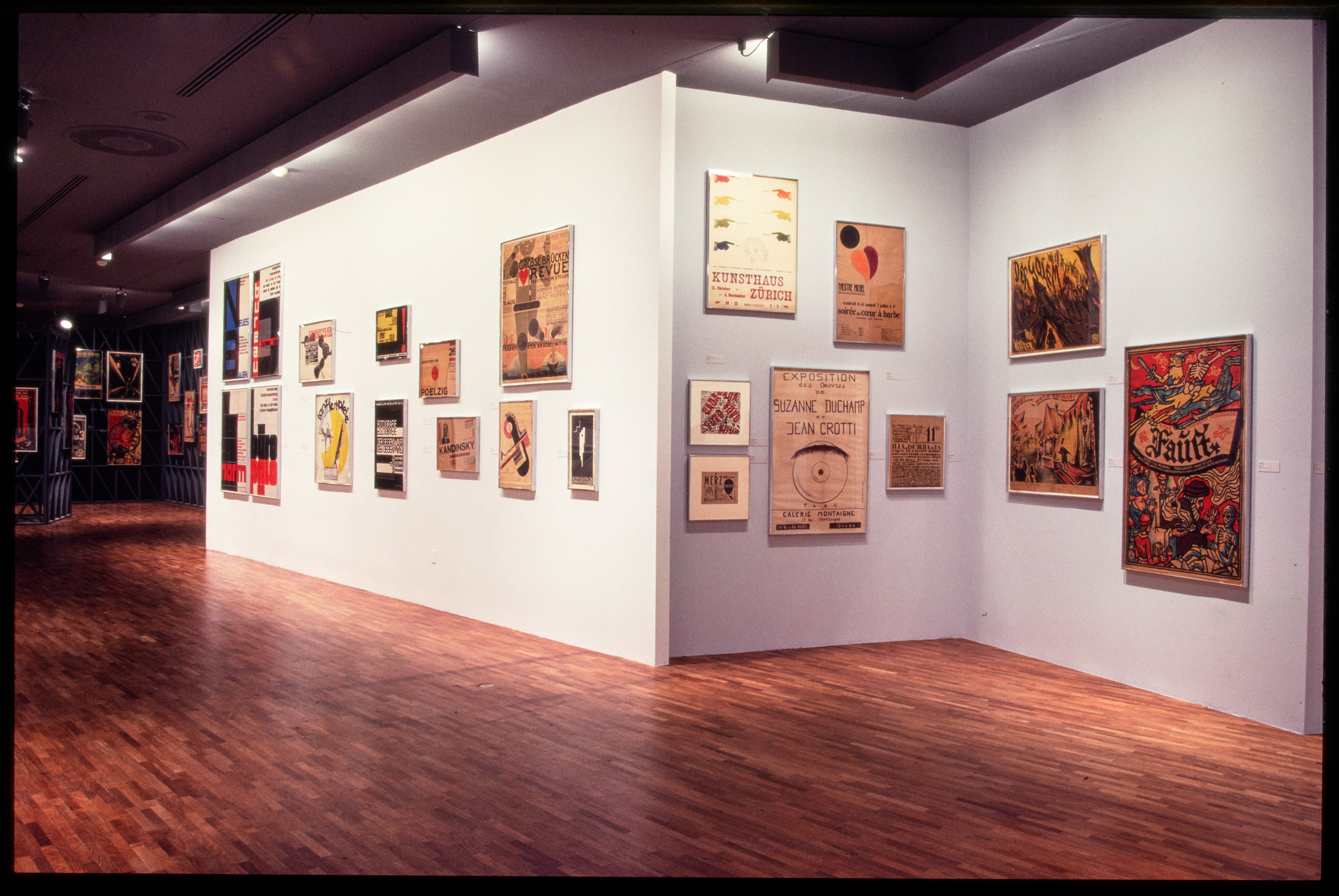 Installation view of the exhibition "The Modern Poster" | MoMA