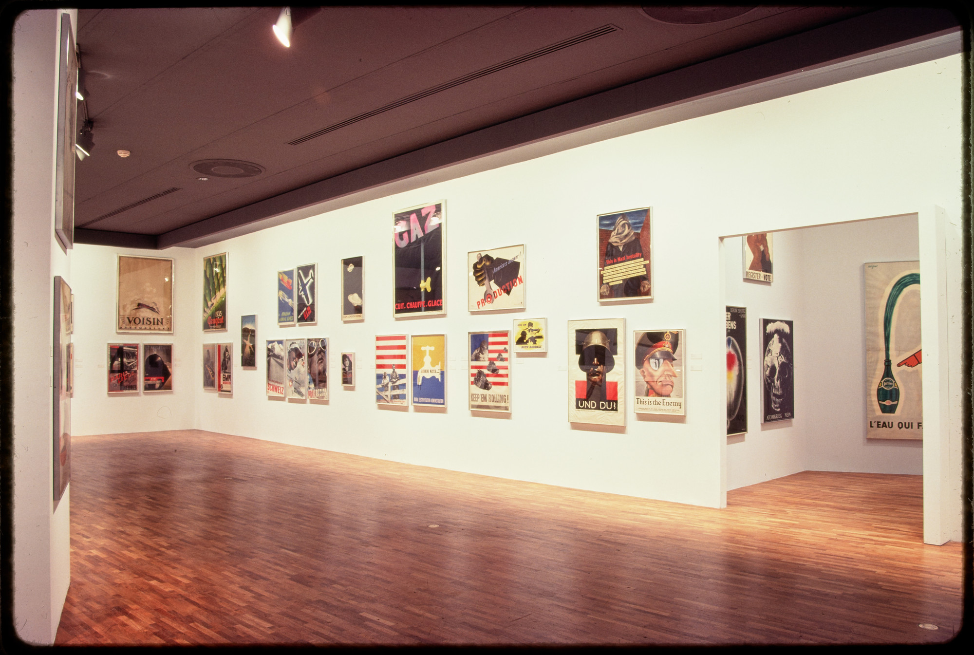Installation view of the exhibition "The Modern Poster" | MoMA