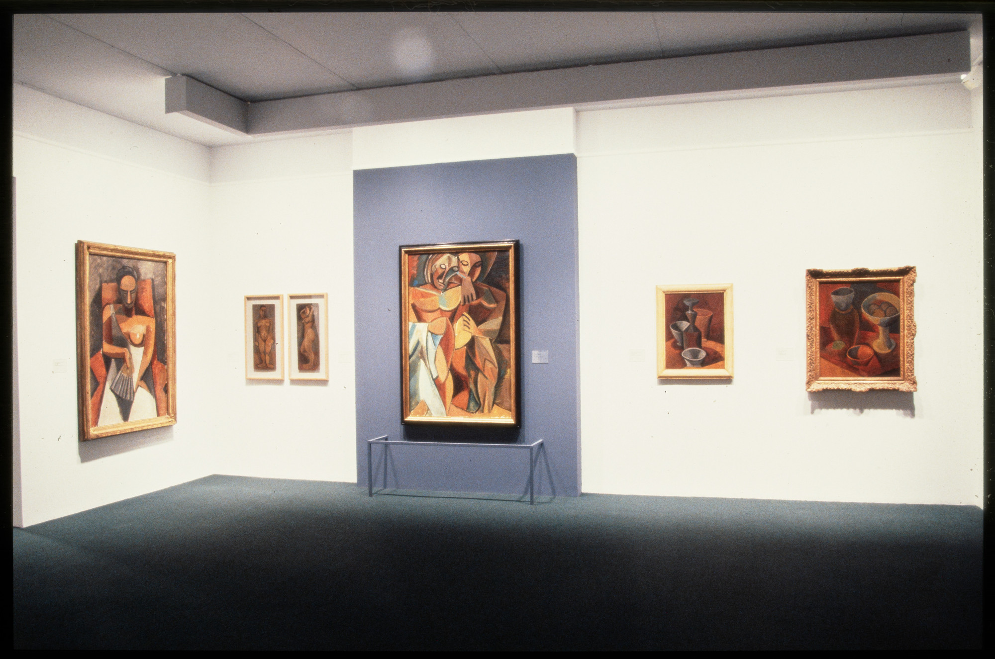 Installation view of the exhibition "Picasso and Braque: Pioneering ...