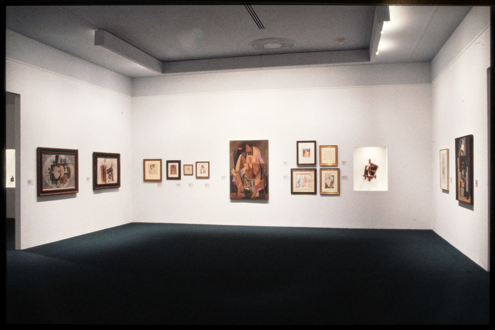 Installation view of the exhibition "Picasso and Braque: Pioneering ...