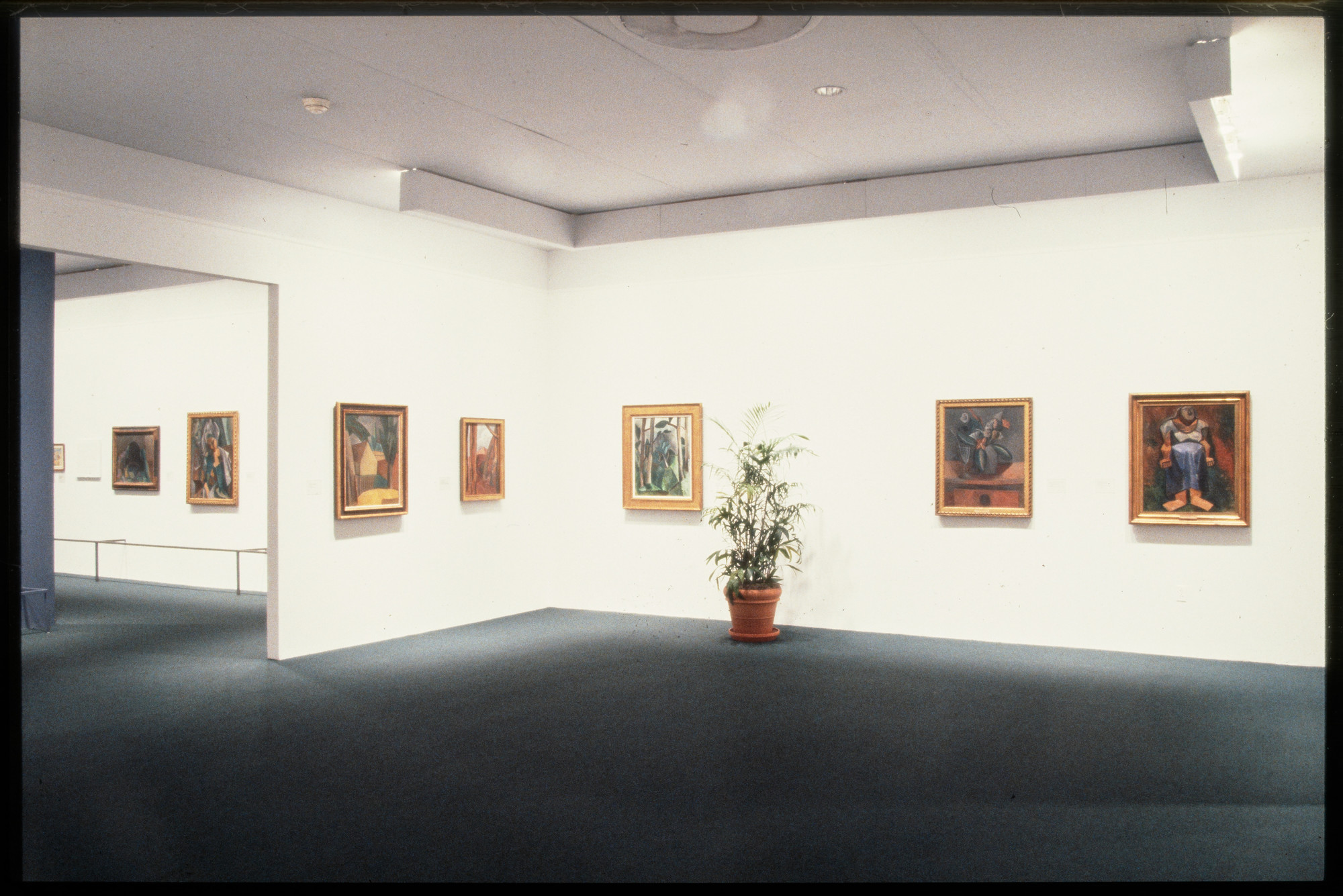 Installation view of the exhibition "Picasso and Braque: Pioneering ...
