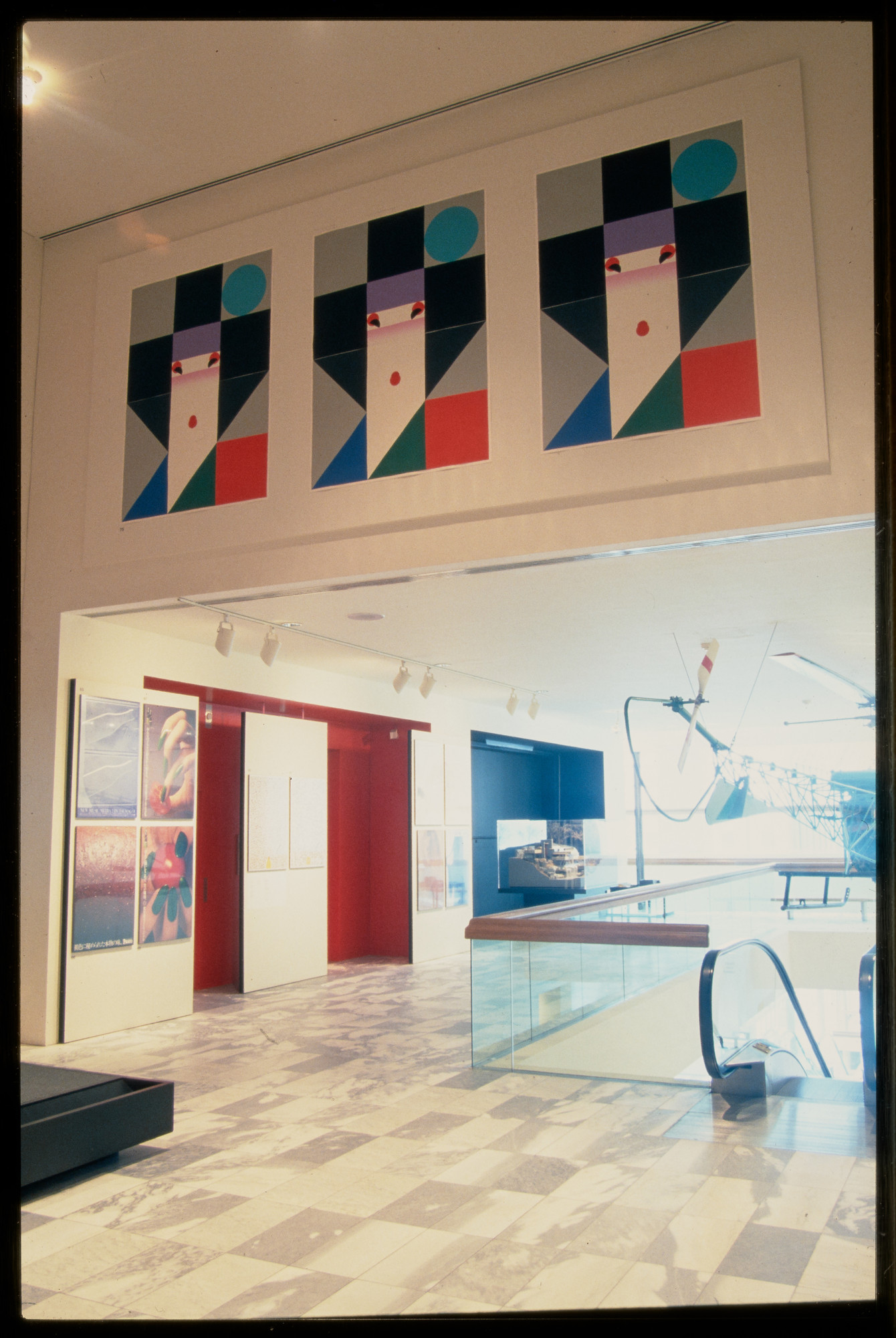 Installation view of the exhibition "Recent Japanese Posters from the ...