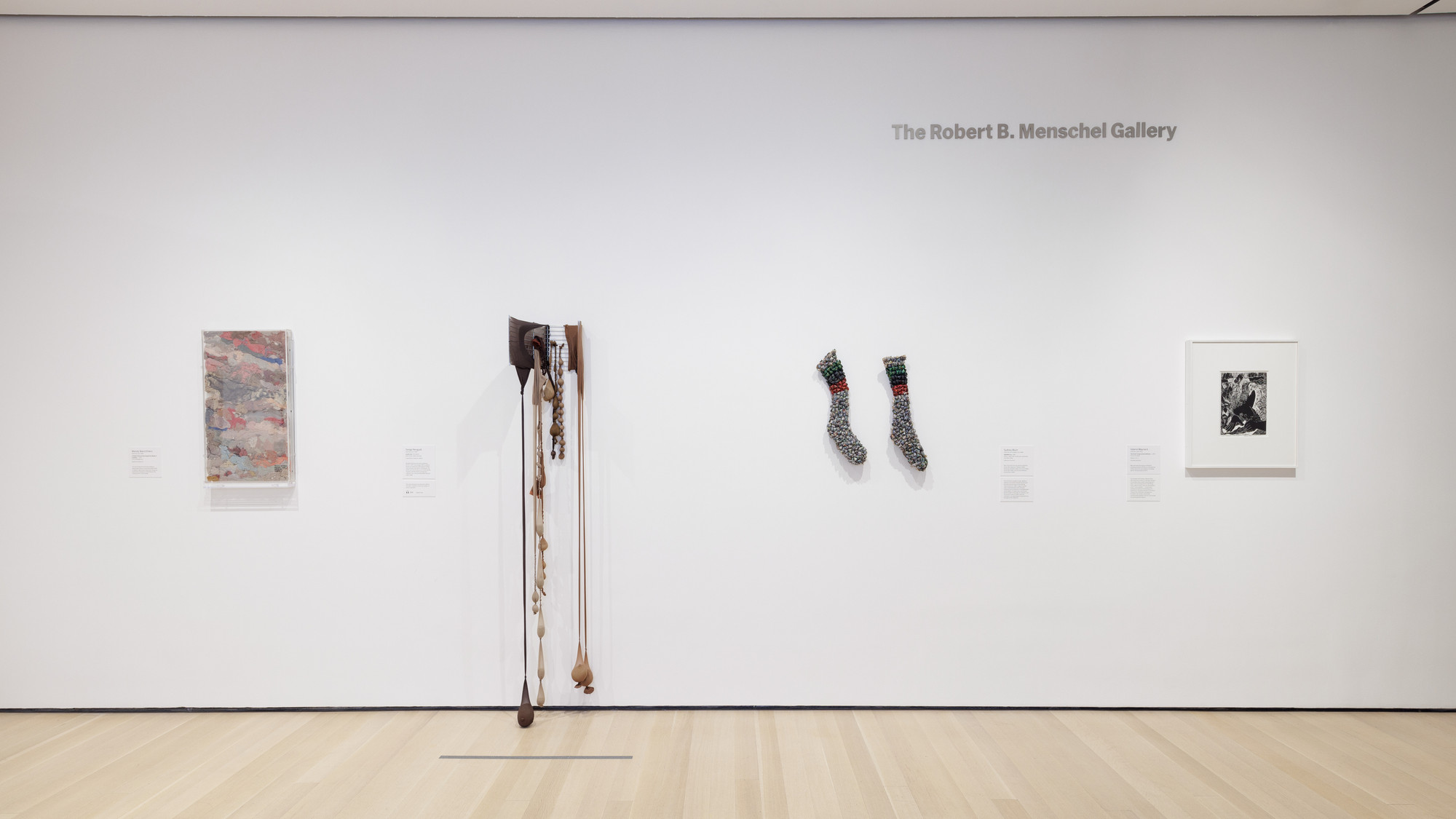 Installation view of the exhibition "Just Above Midtown: Changing ...