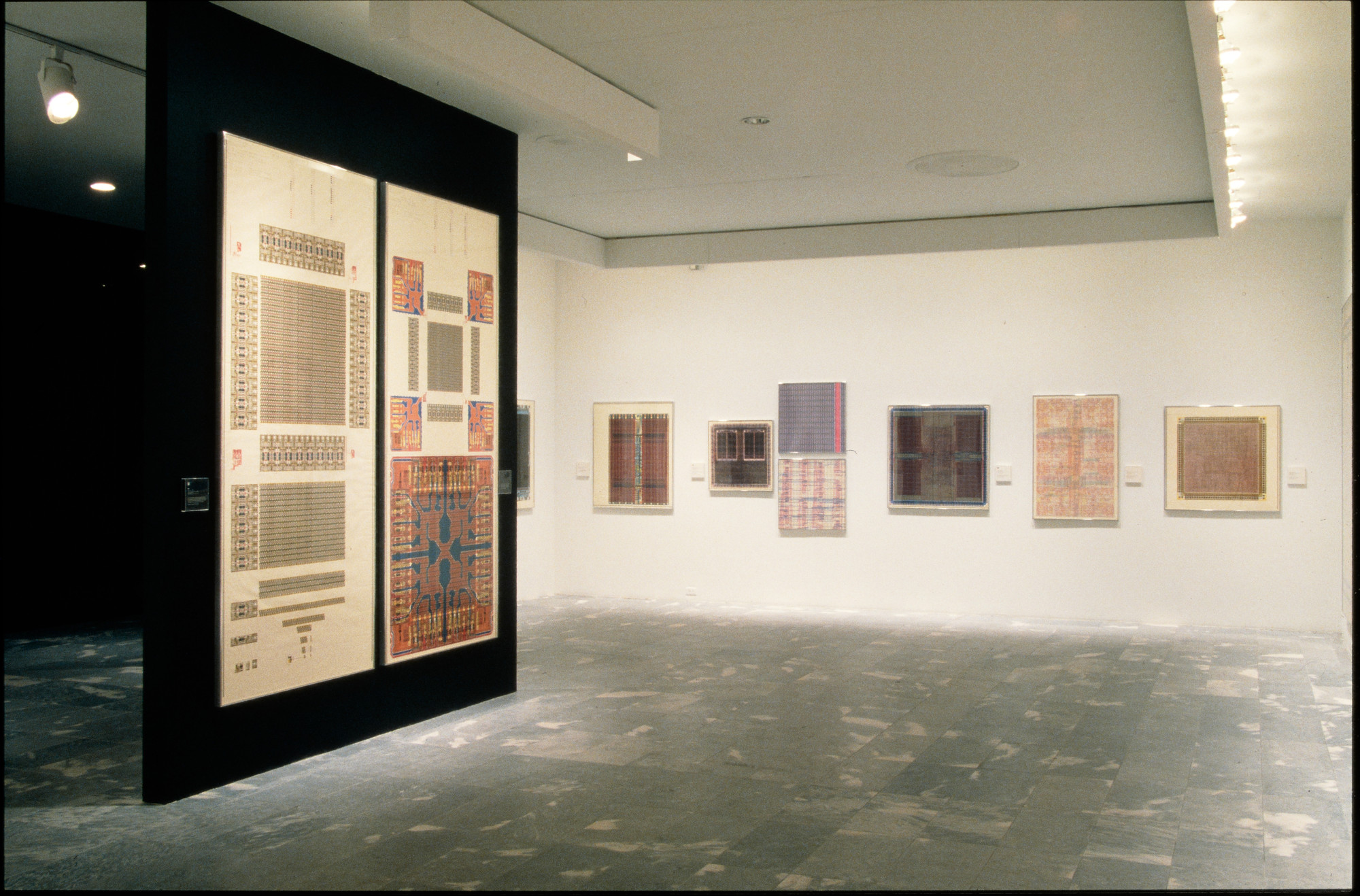 Installation view of the exhibition "Information Art: Diagramming ...