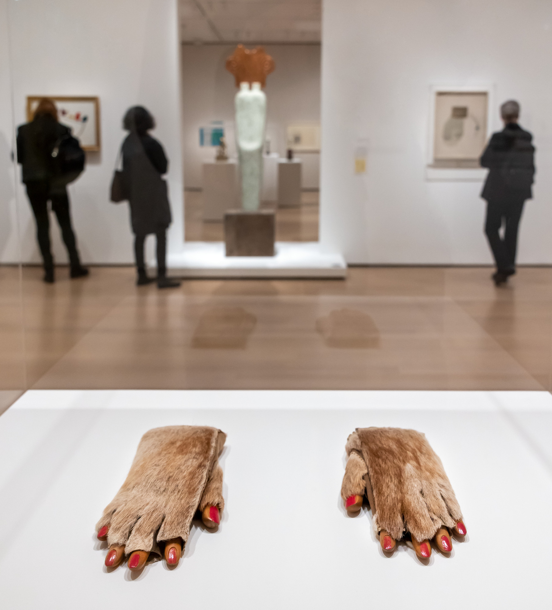 Installation view of the exhibition "Meret Oppenheim: My Exhibition" | MoMA