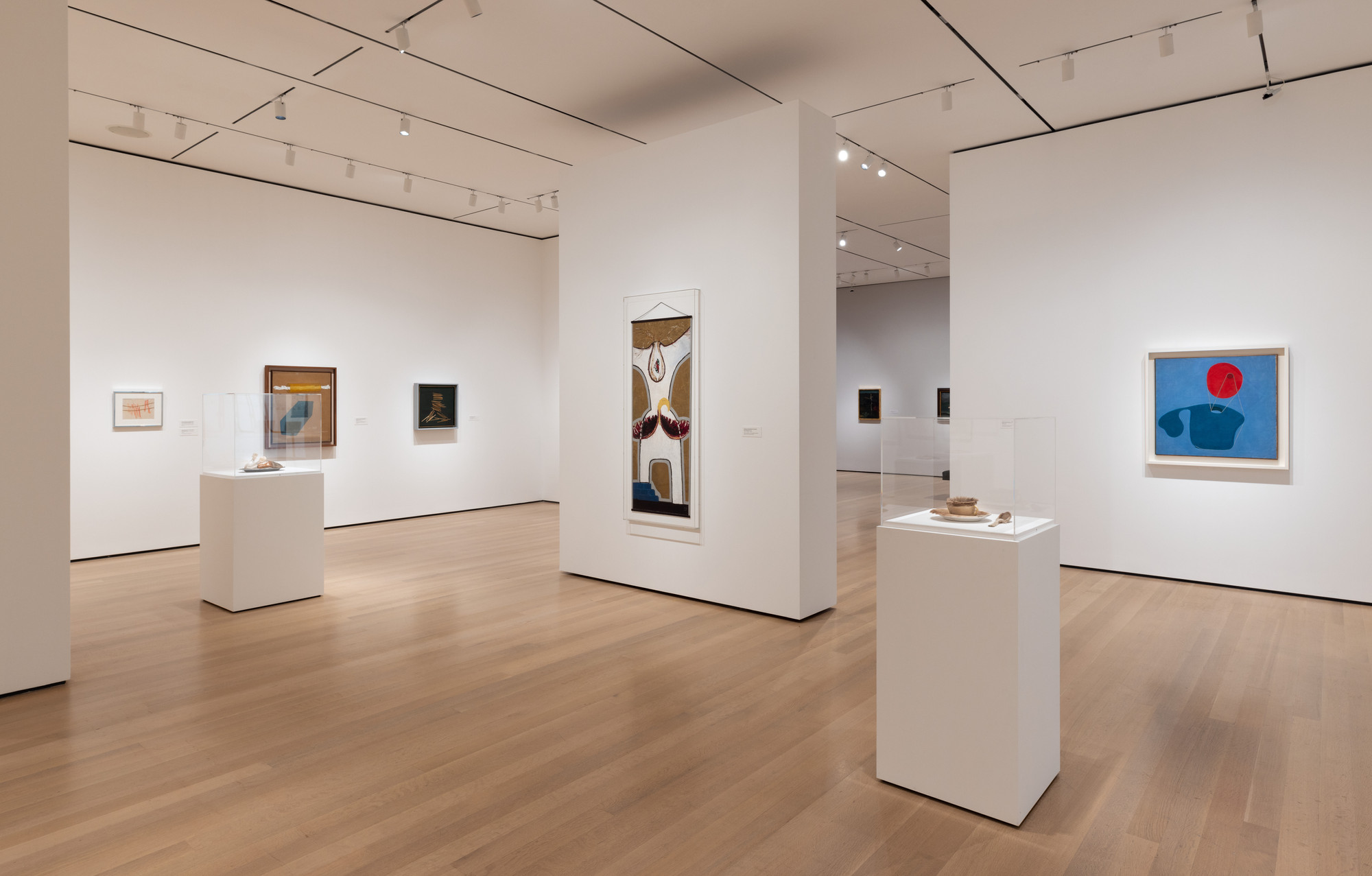 Installation view of the exhibition "Meret Oppenheim: My Exhibition" | MoMA