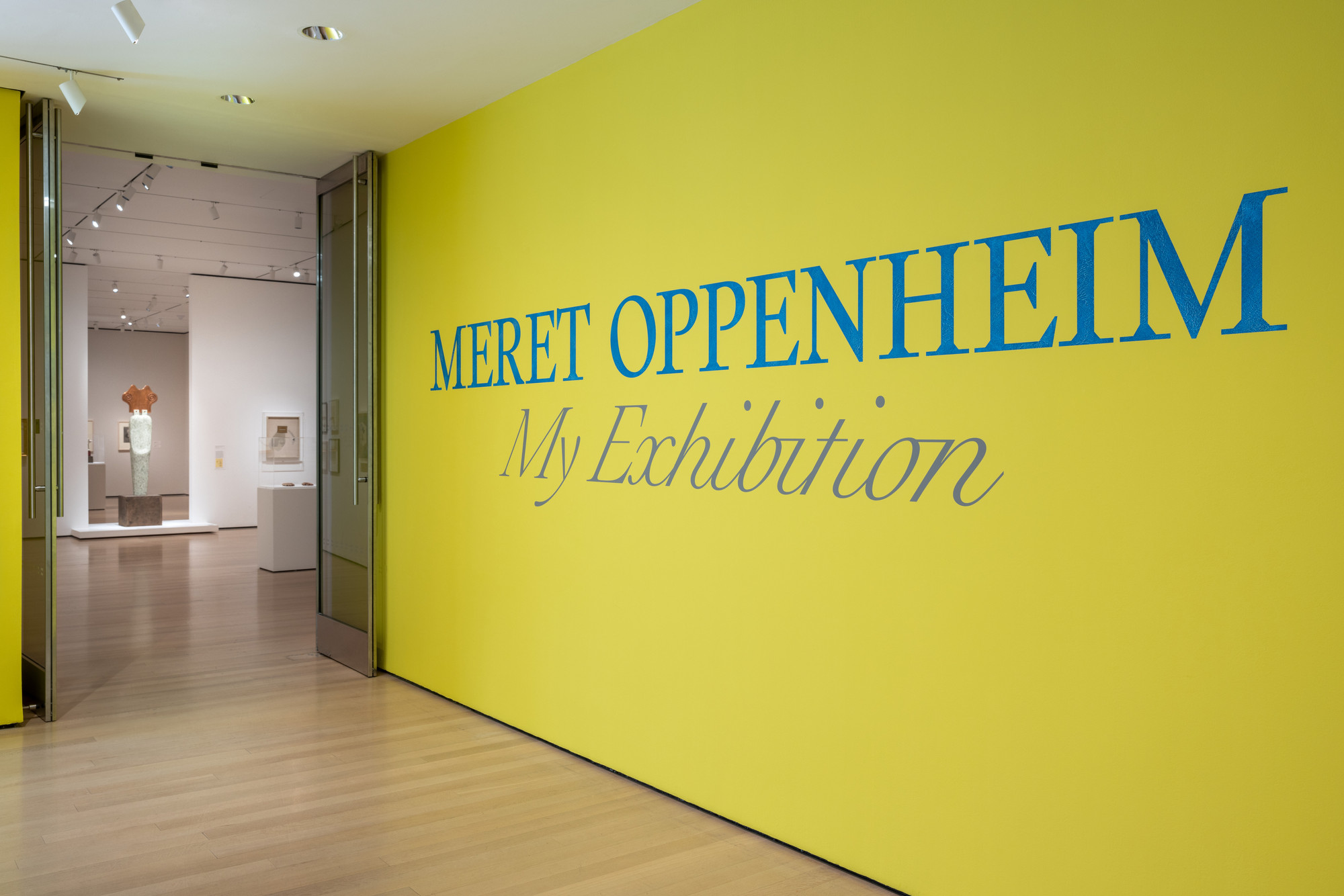 Installation view of the exhibition "Meret Oppenheim: My Exhibition" | MoMA
