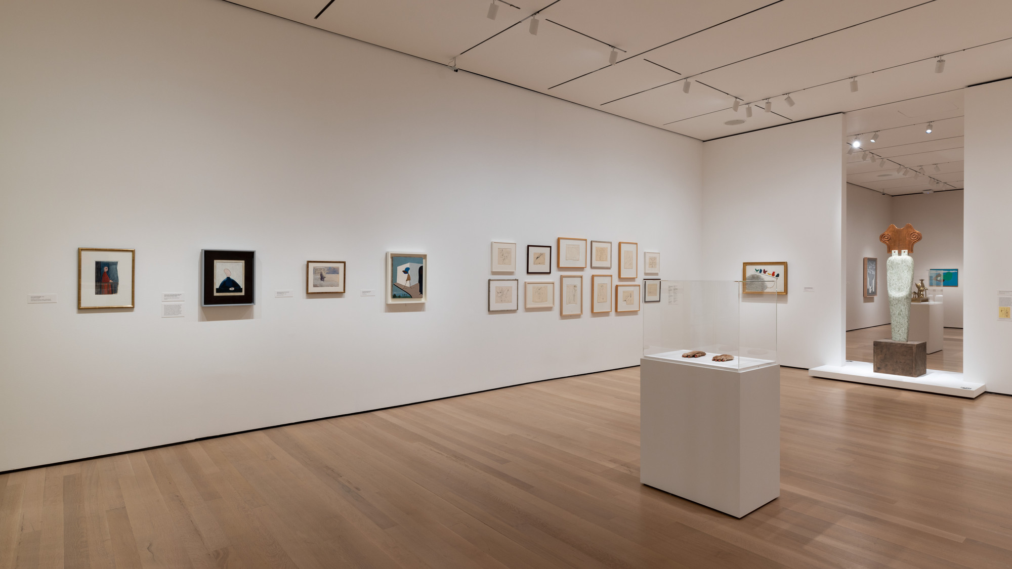 Installation view of the exhibition "Meret Oppenheim: My Exhibition" | MoMA