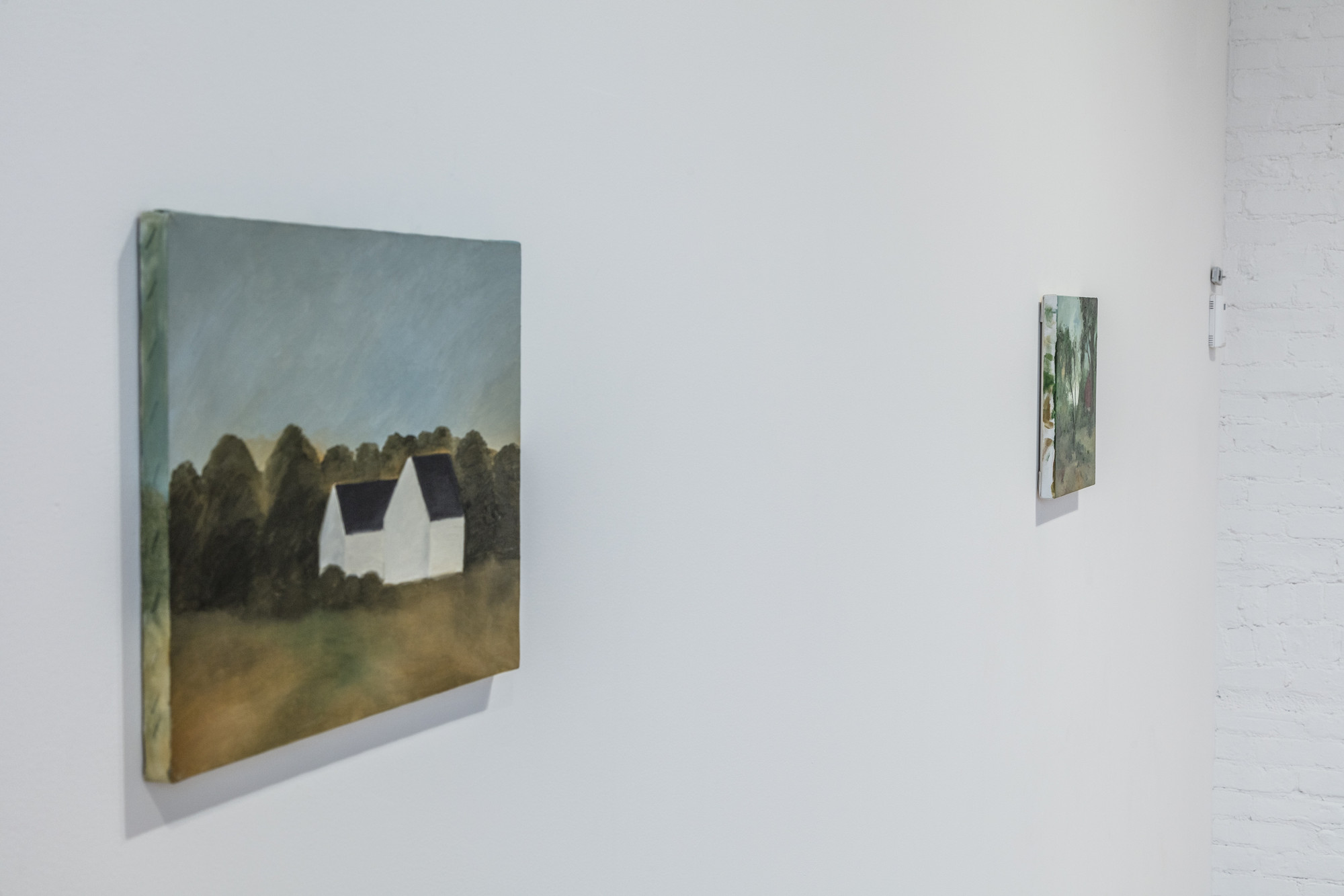 Installation view of the exhibition "Maureen Gallace: Clear Day" | MoMA