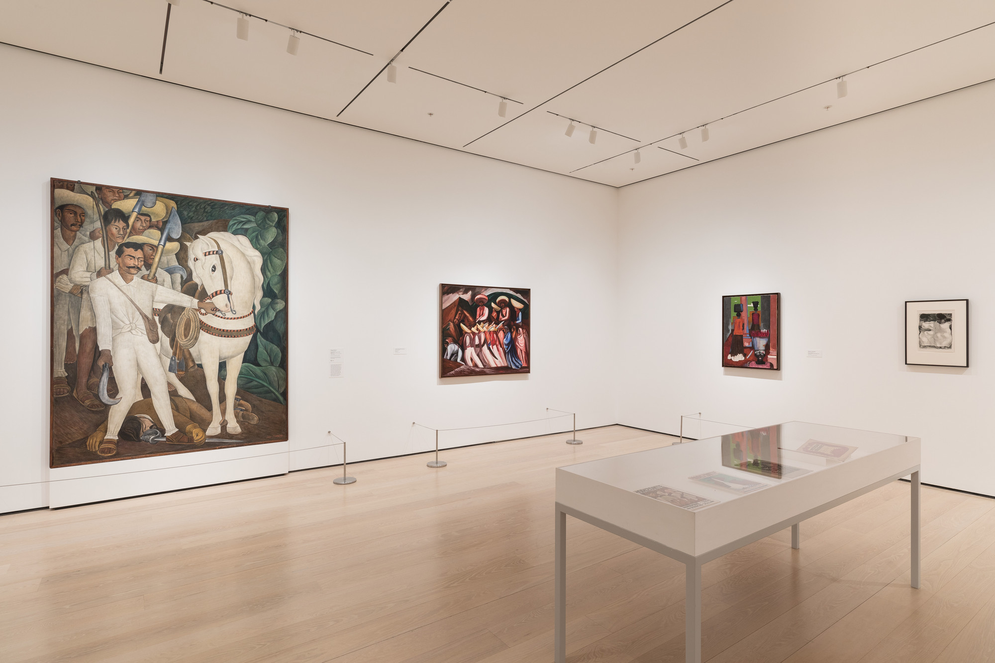 Installation view of the gallery "Indigenism and the Avant-Garde in ...