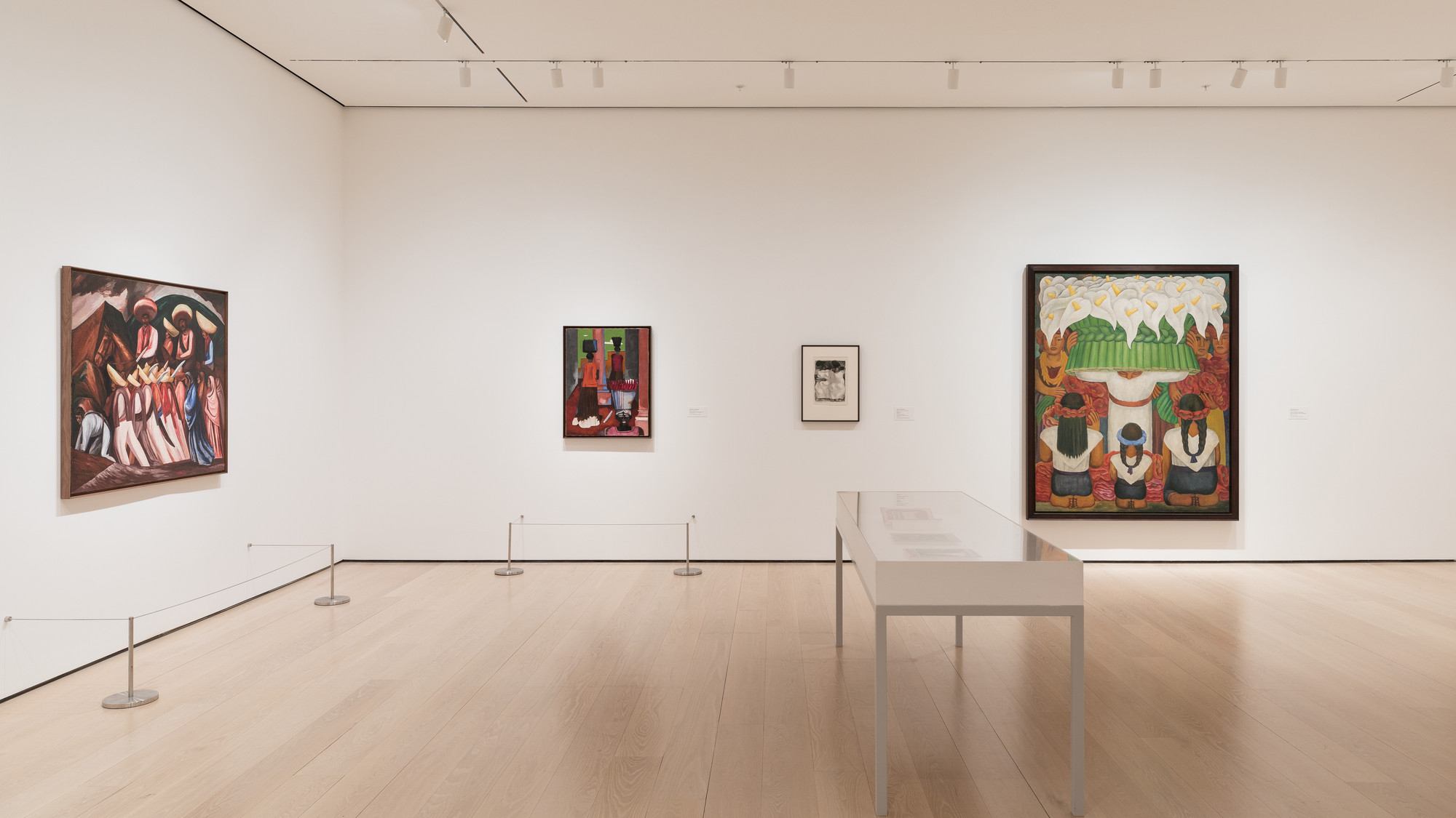 Installation view of the gallery "Indigenism and the Avant-Garde in ...