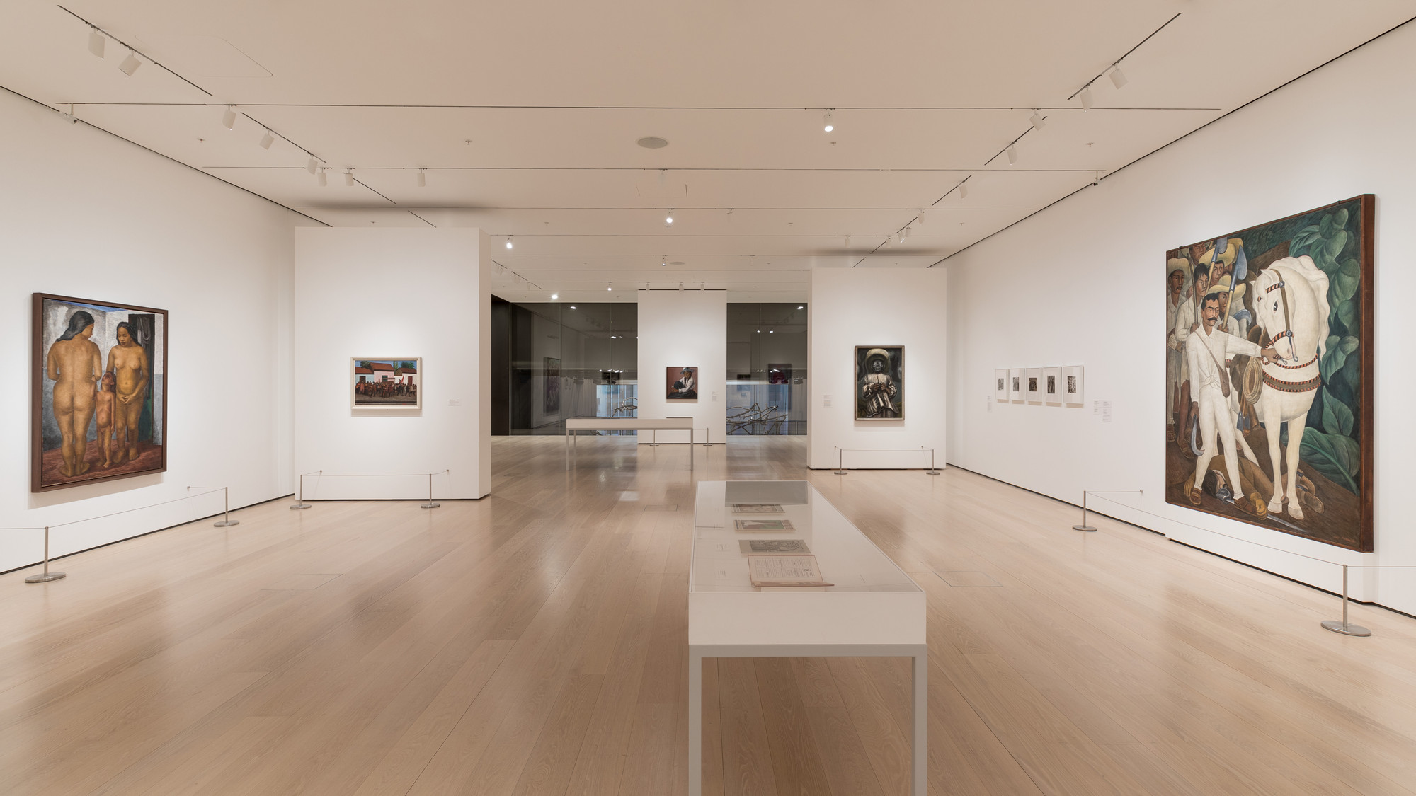 Installation view of the gallery "Indigenism and the Avant-Garde in ...