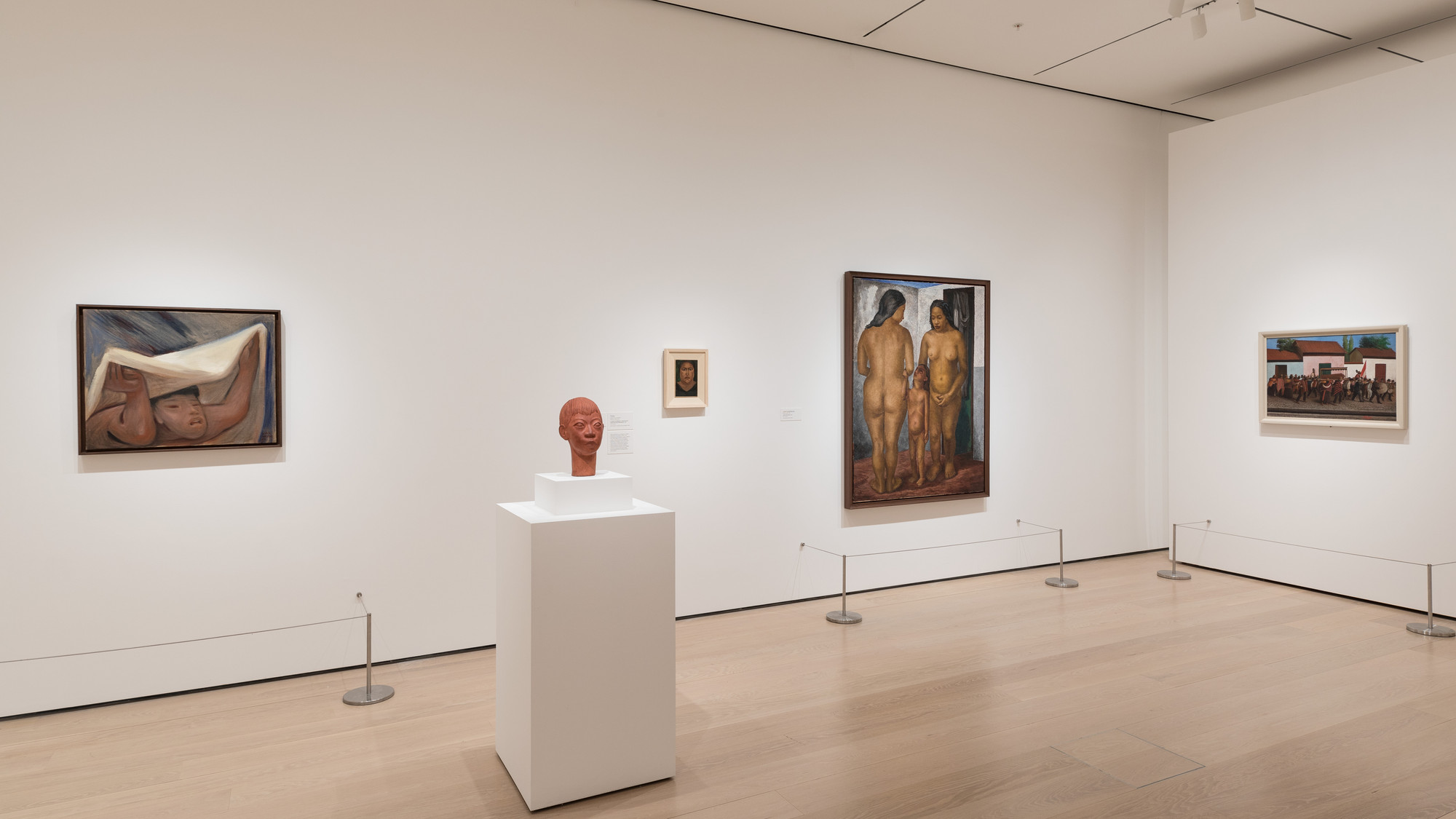 Installation view of the gallery "Indigenism and the Avant-Garde in ...