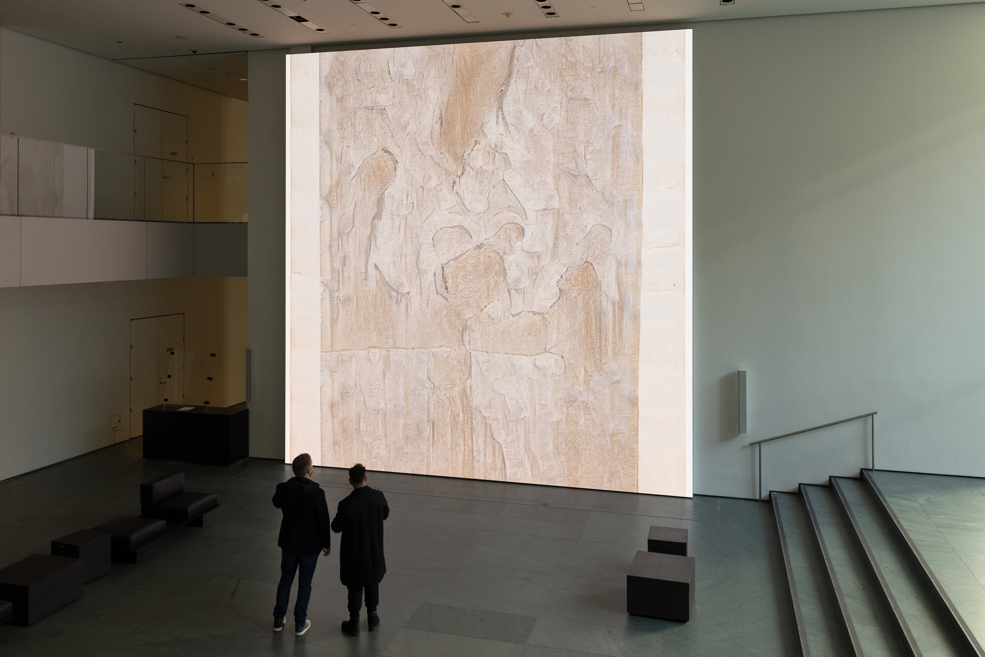 Installation view of the exhibition "Refik Anadol: Unsupervised" | MoMA