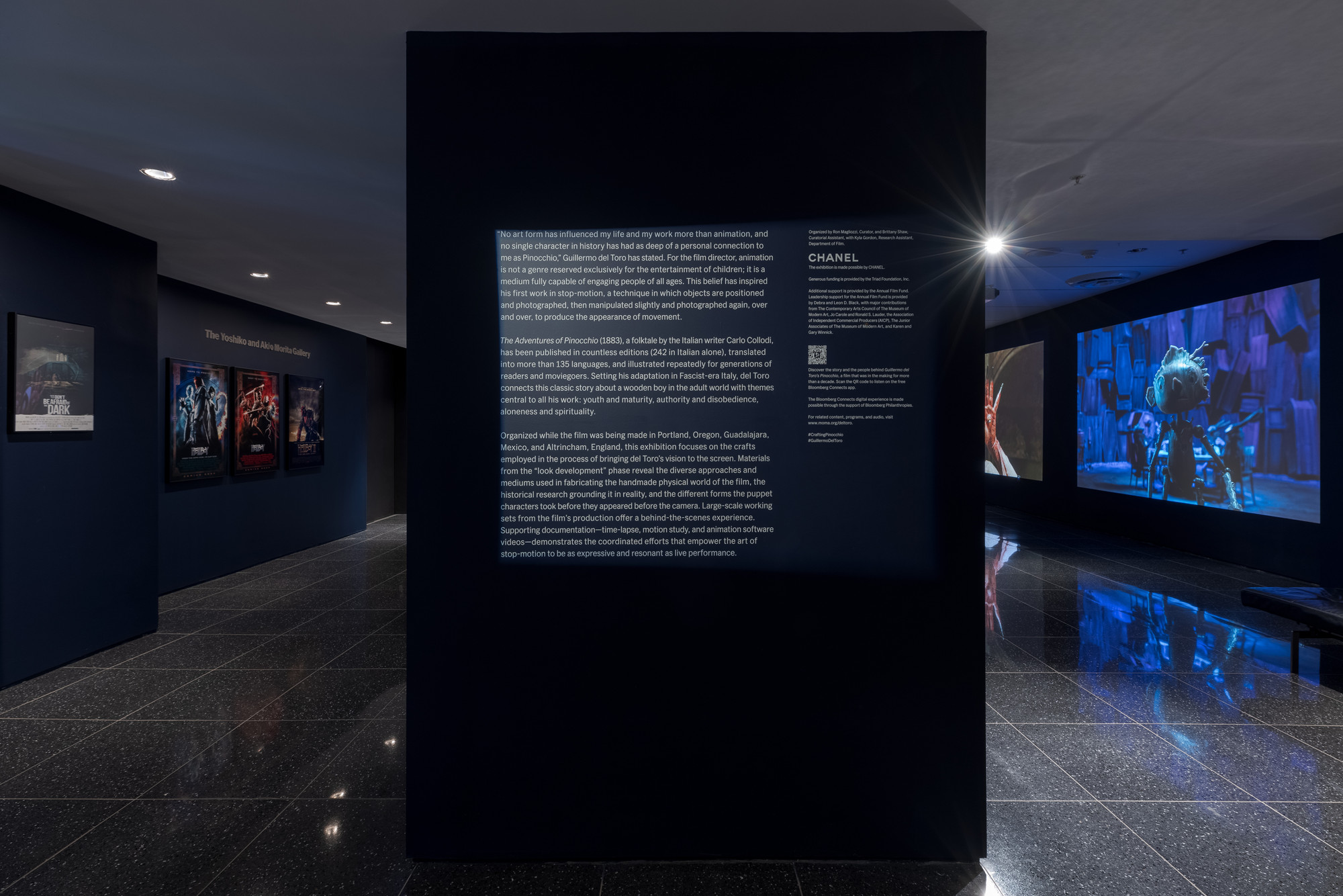 Installation view of the exhibition "Guillermo del Toro: Crafting ...