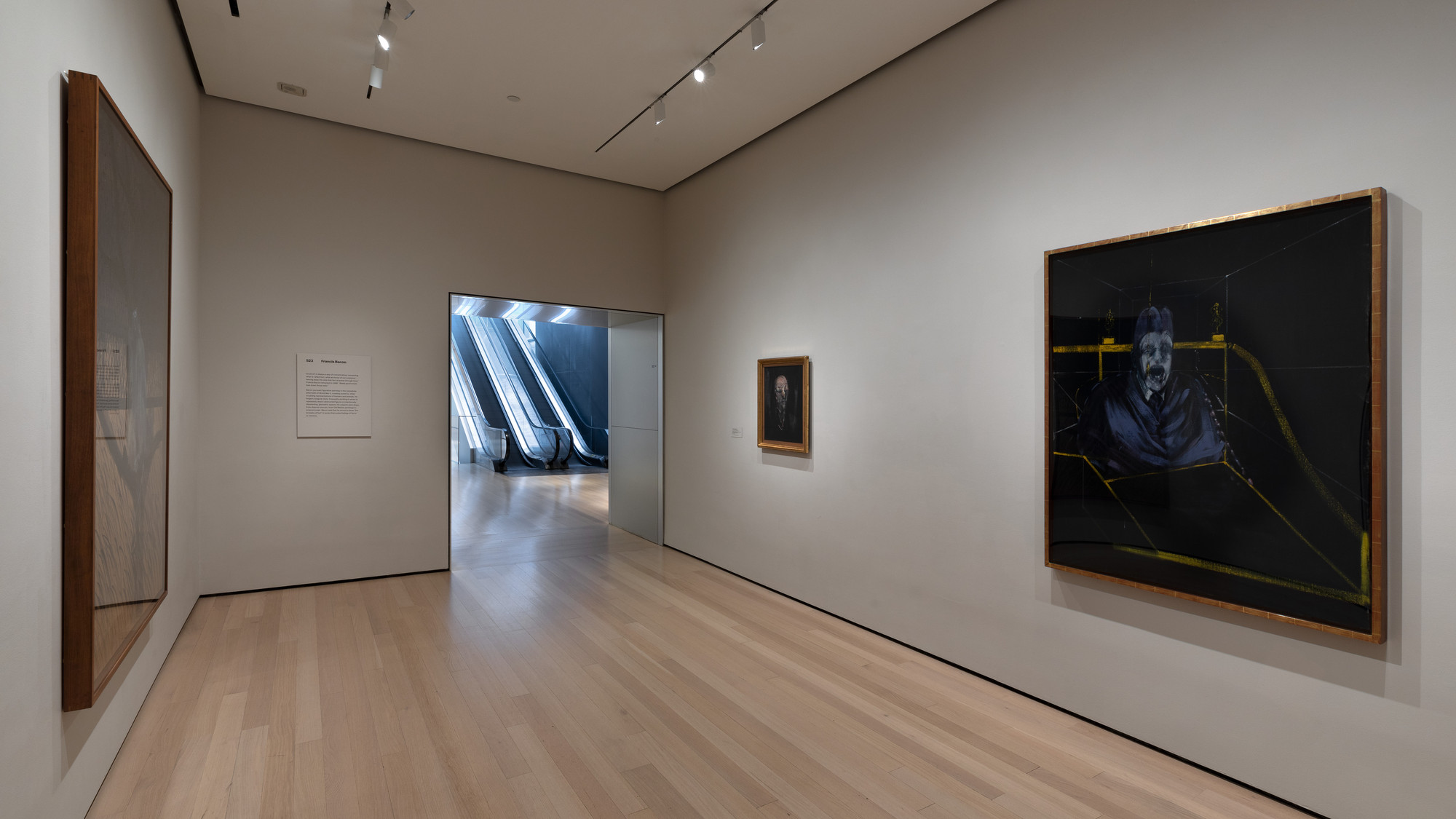 Installation view of the gallery "Francis Bacon" in the exhibition ...