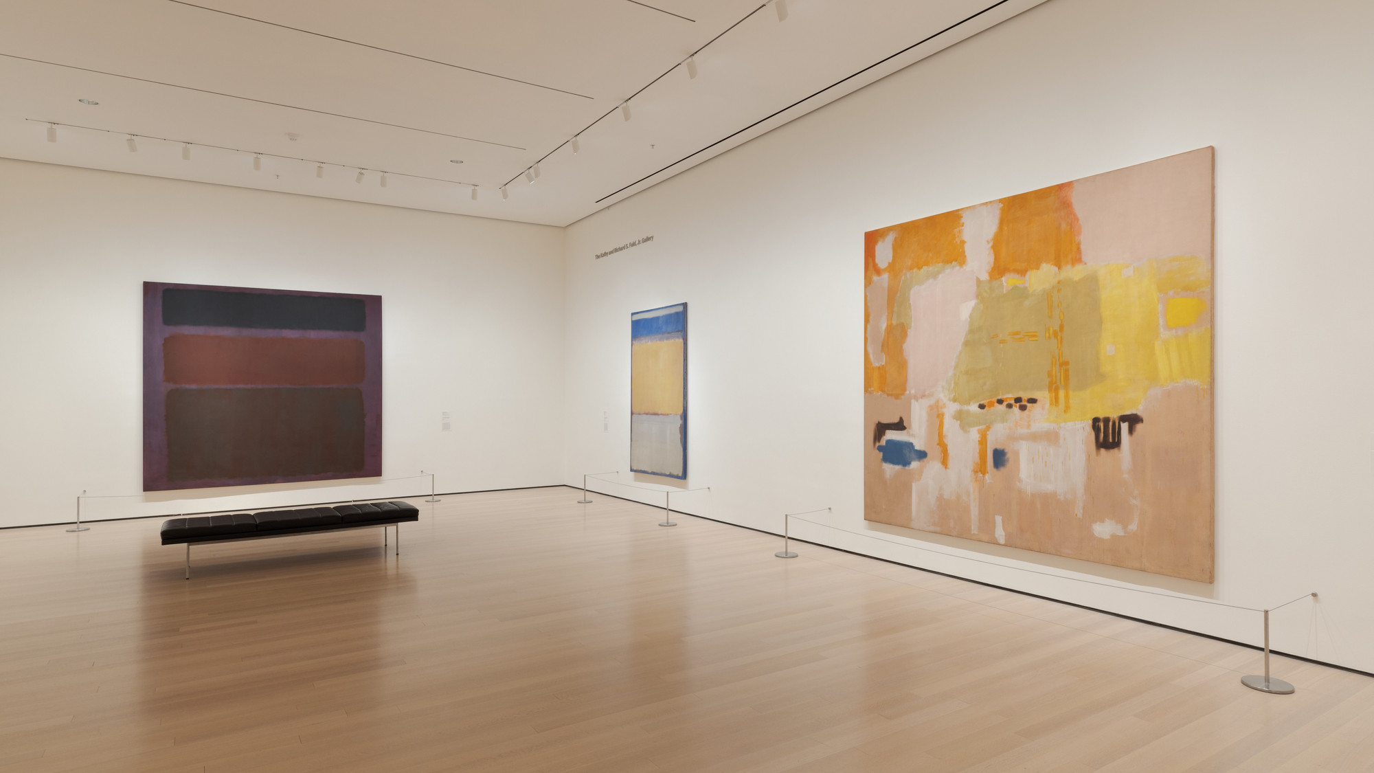 Installation view of the gallery “Mark Rothko” in the exhibition ...